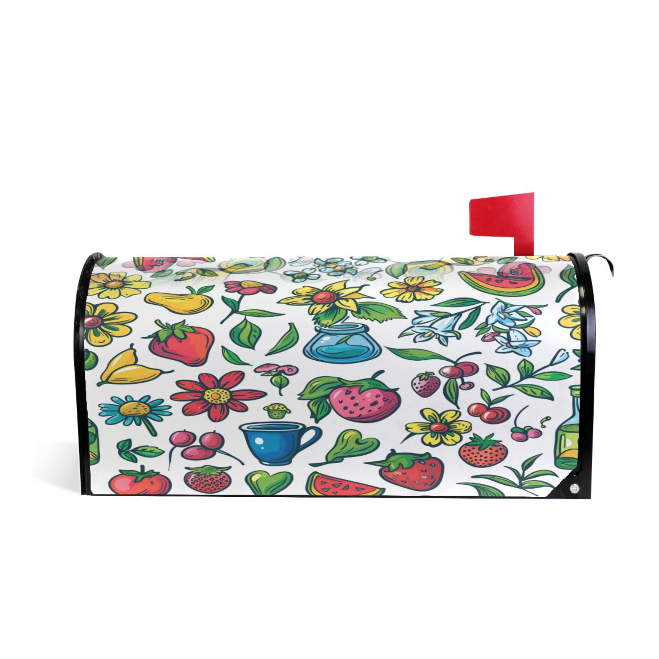 Mailbox Covers Magnetic Standard Size Post Box Cover Wrap Outside ...