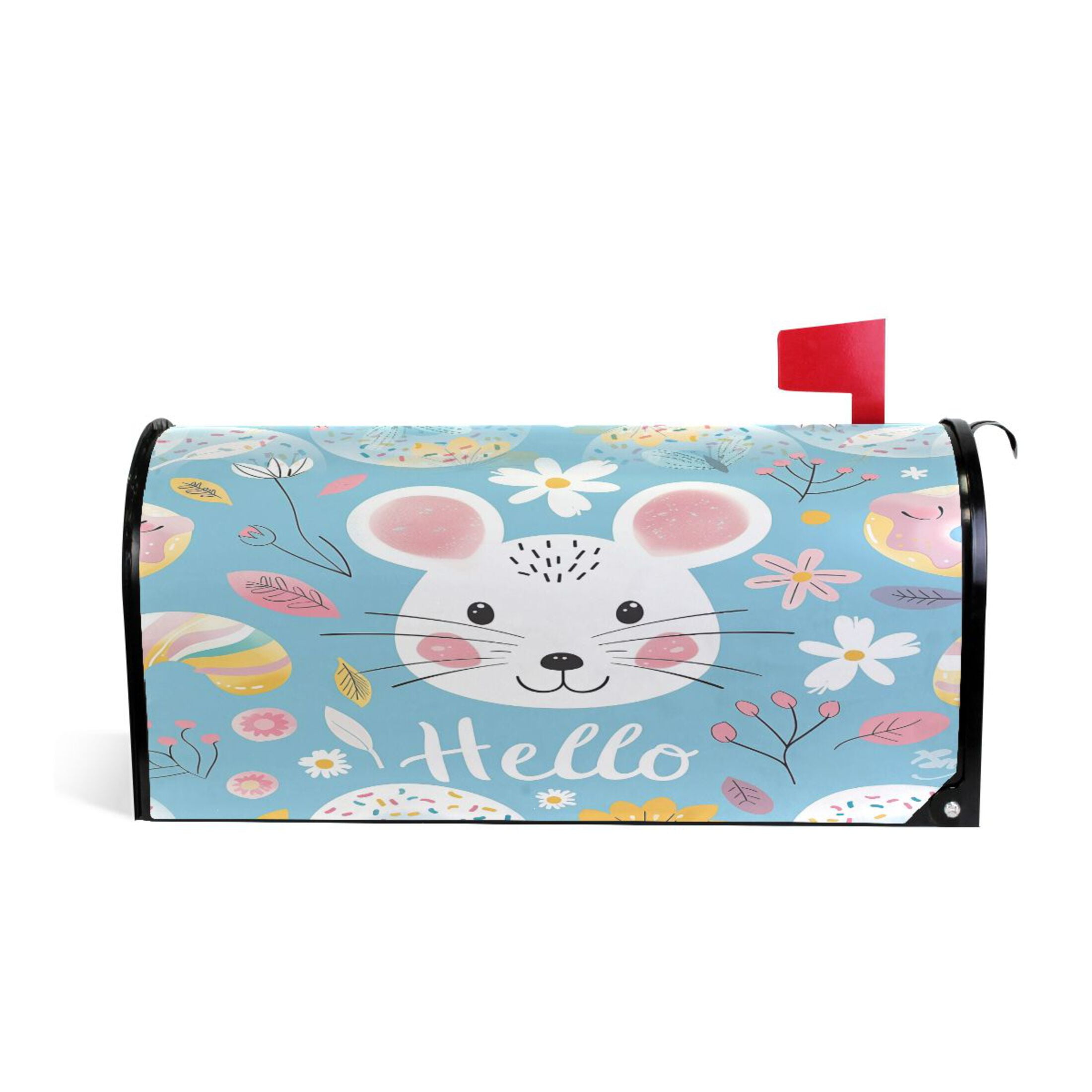 Mailbox Covers Magnetic Standard Size Post Box Cover Wrap Outside Waterproof Home Yard Garden ...