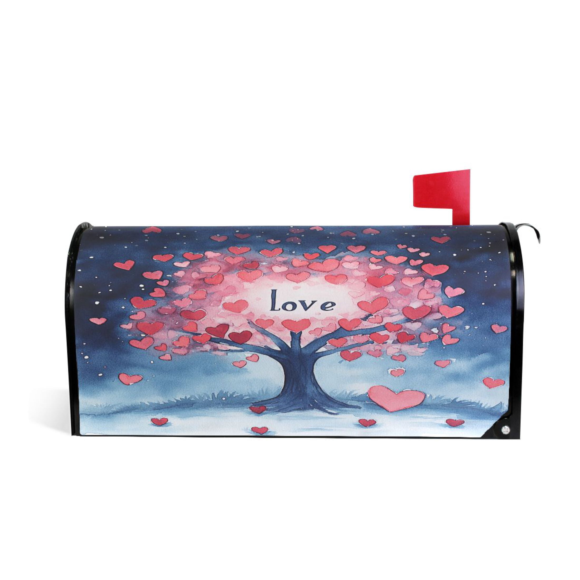 Mailbox Covers Magnetic Standard Size Post Box Cover Wrap Outside ...