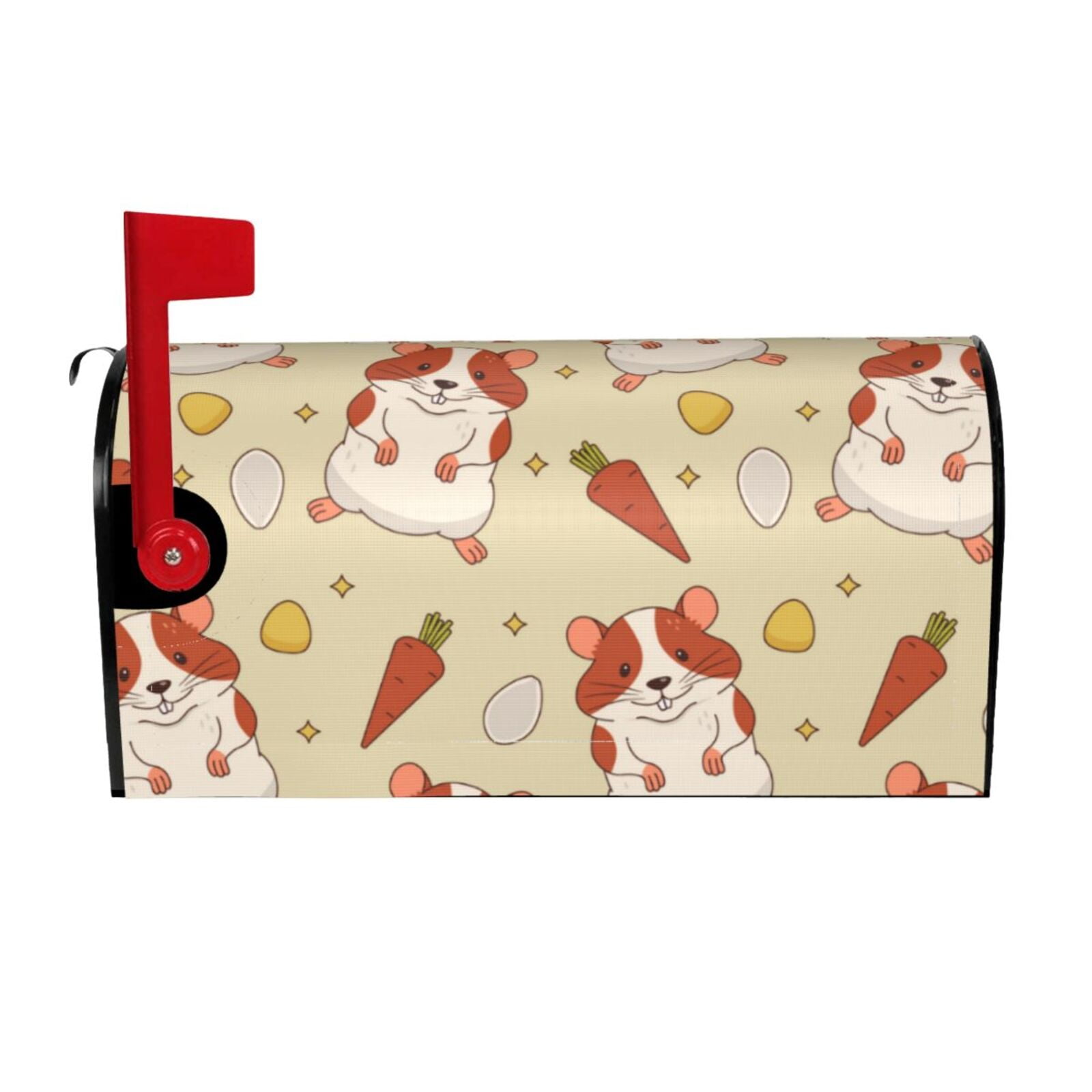 Mailbox Covers Magnetic Standard Size - Radish Cartoon Cute Hamster ...