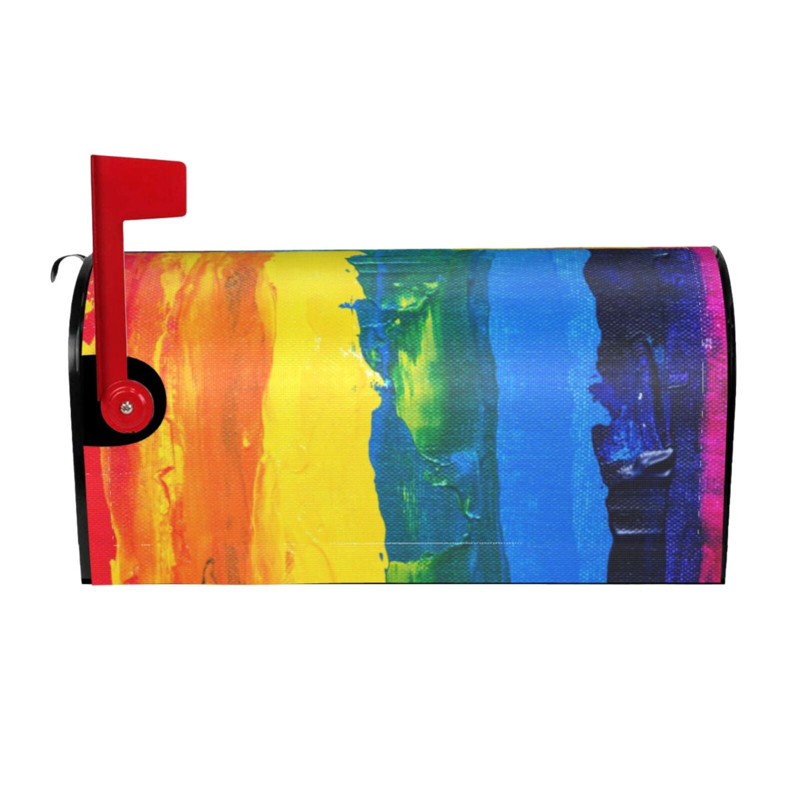 Mailbox Covers Magnetic Standard Size - Rainbow Colored Waterproof ...