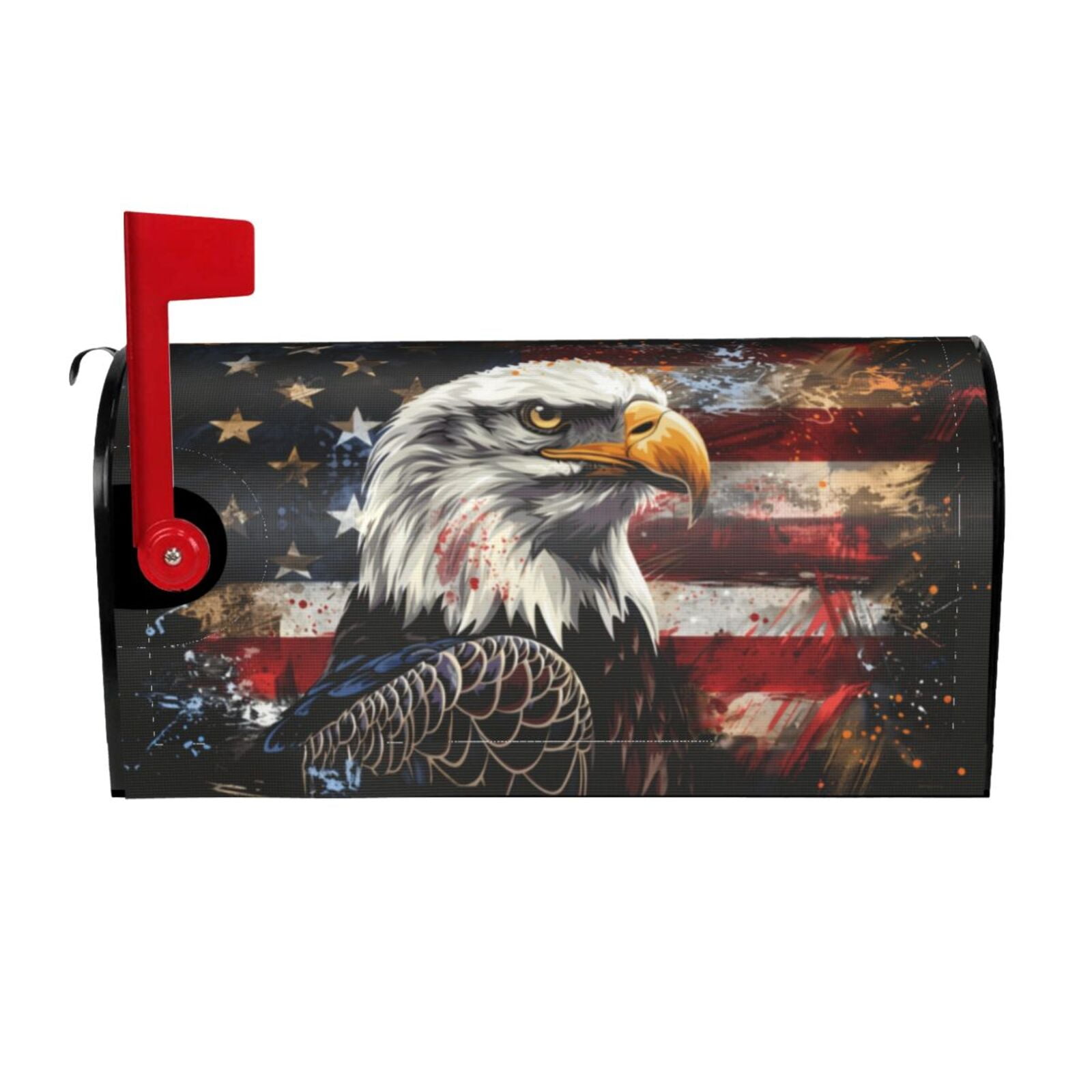 Mailbox Covers Magnetic Standard Size - Retro American Eagle A ...