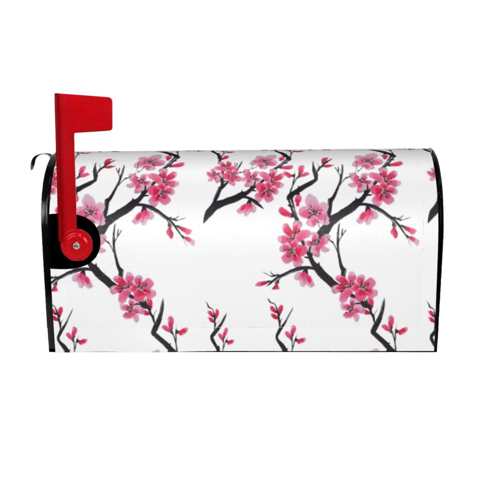 Mailbox Covers Magnetic Standard Size - Retro berry blossoms Waterproof ...