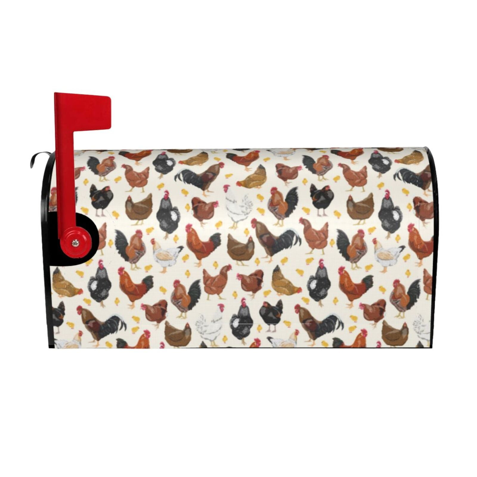 Mailbox Covers Magnetic Standard Size - Roosters and Chickens ...