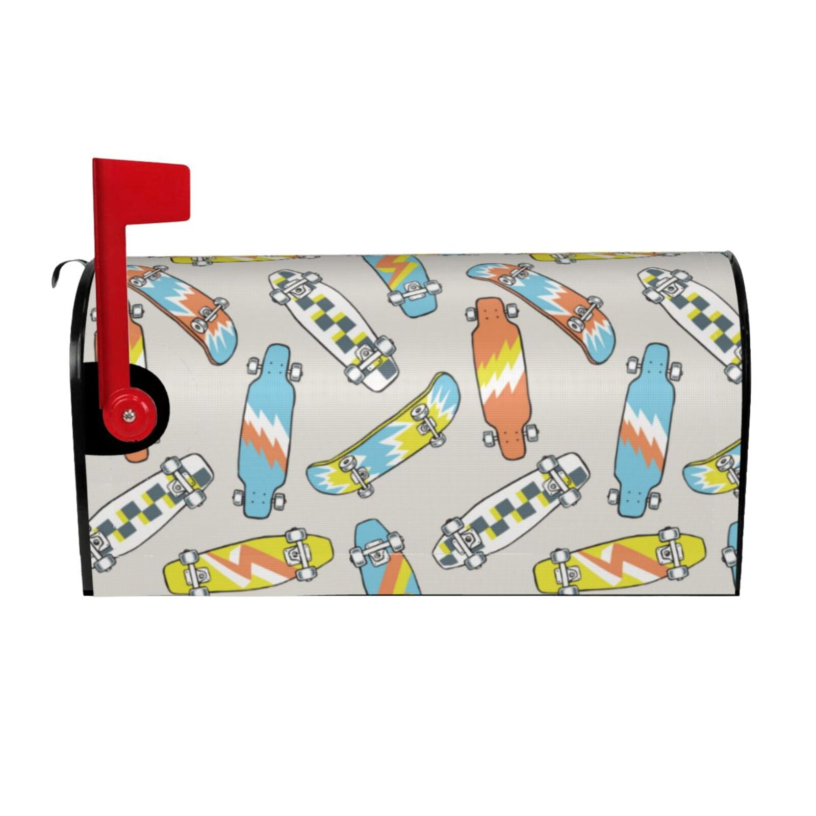 Mailbox Covers Magnetic Standard Size - Skateboard Waterproof Mailbox ...