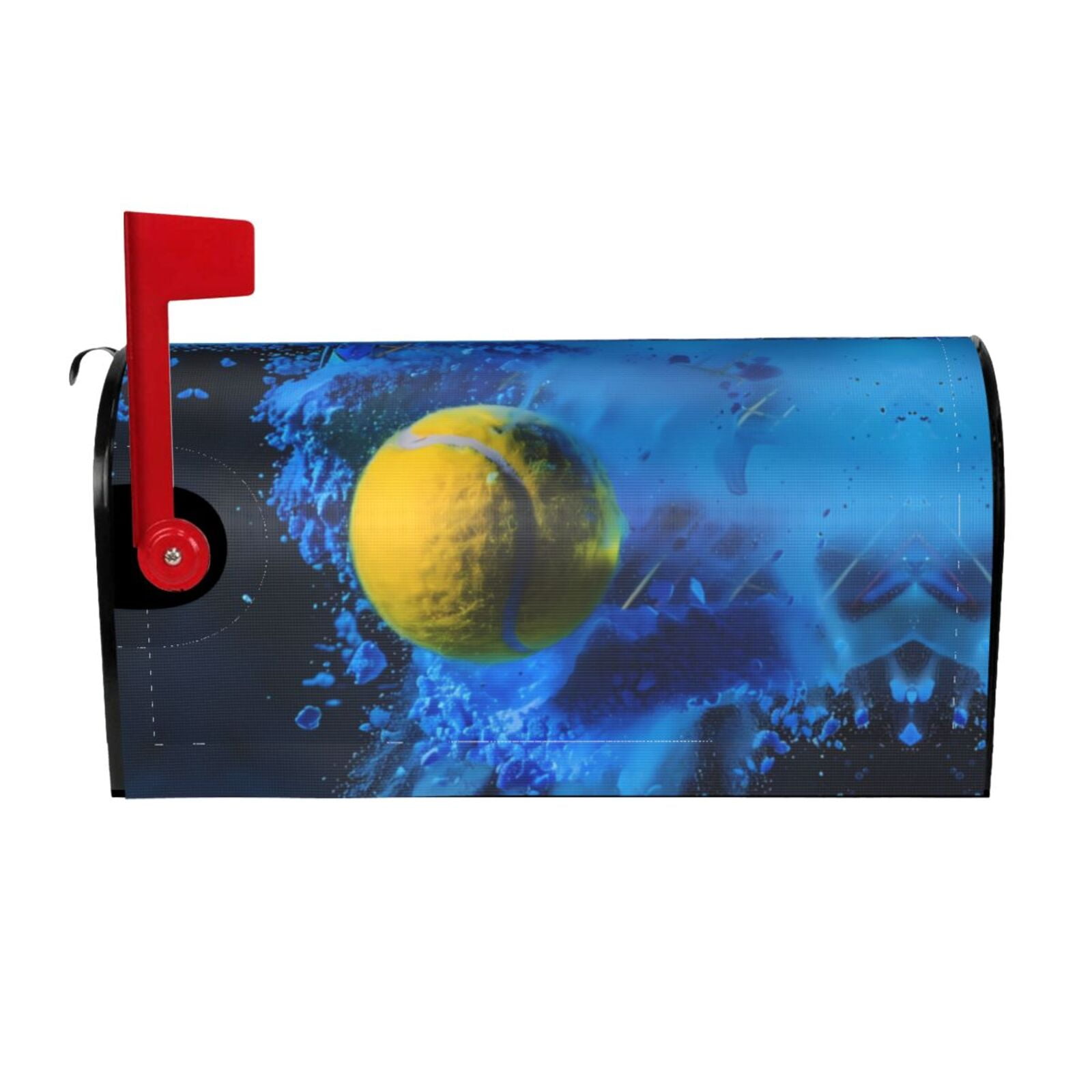 Mailbox Covers Magnetic Standard Size - Sports Tennis Ball Waterproof ...