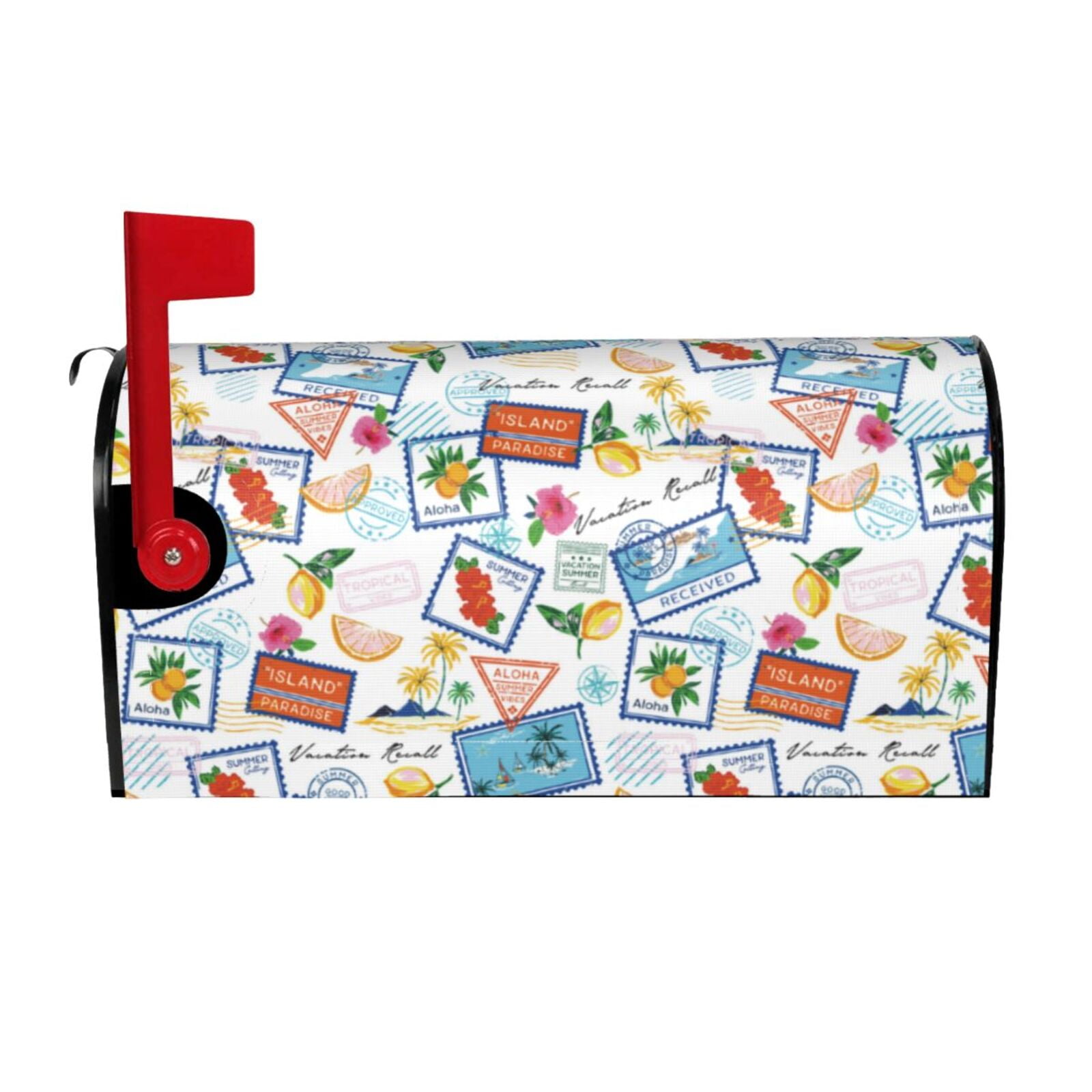 Mailbox Covers Magnetic Standard Size - Stamp Waterproof Mailbox Wraps ...