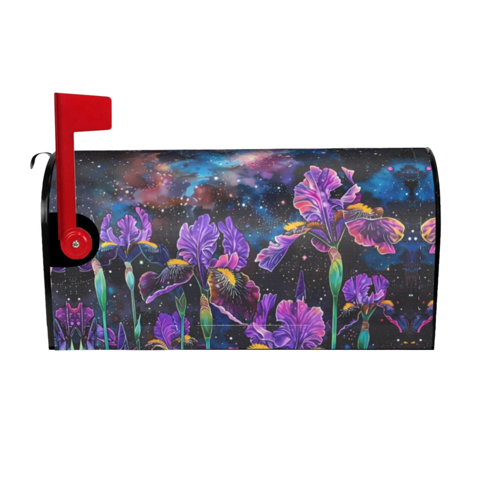 Mailbox Covers Magnetic Standard Size - Starry Night Iris Field ...