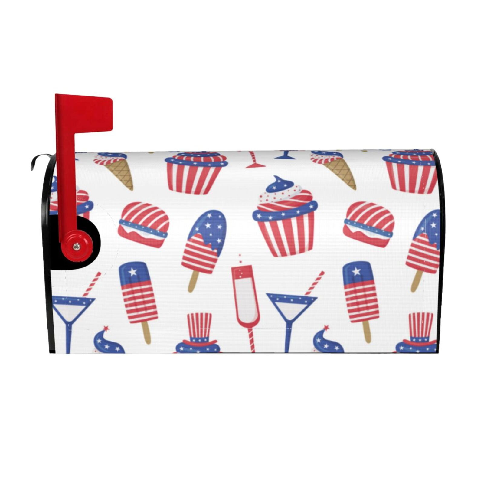 Mailbox Covers Magnetic Standard Size - Stars and Stripes Ice Cream ...