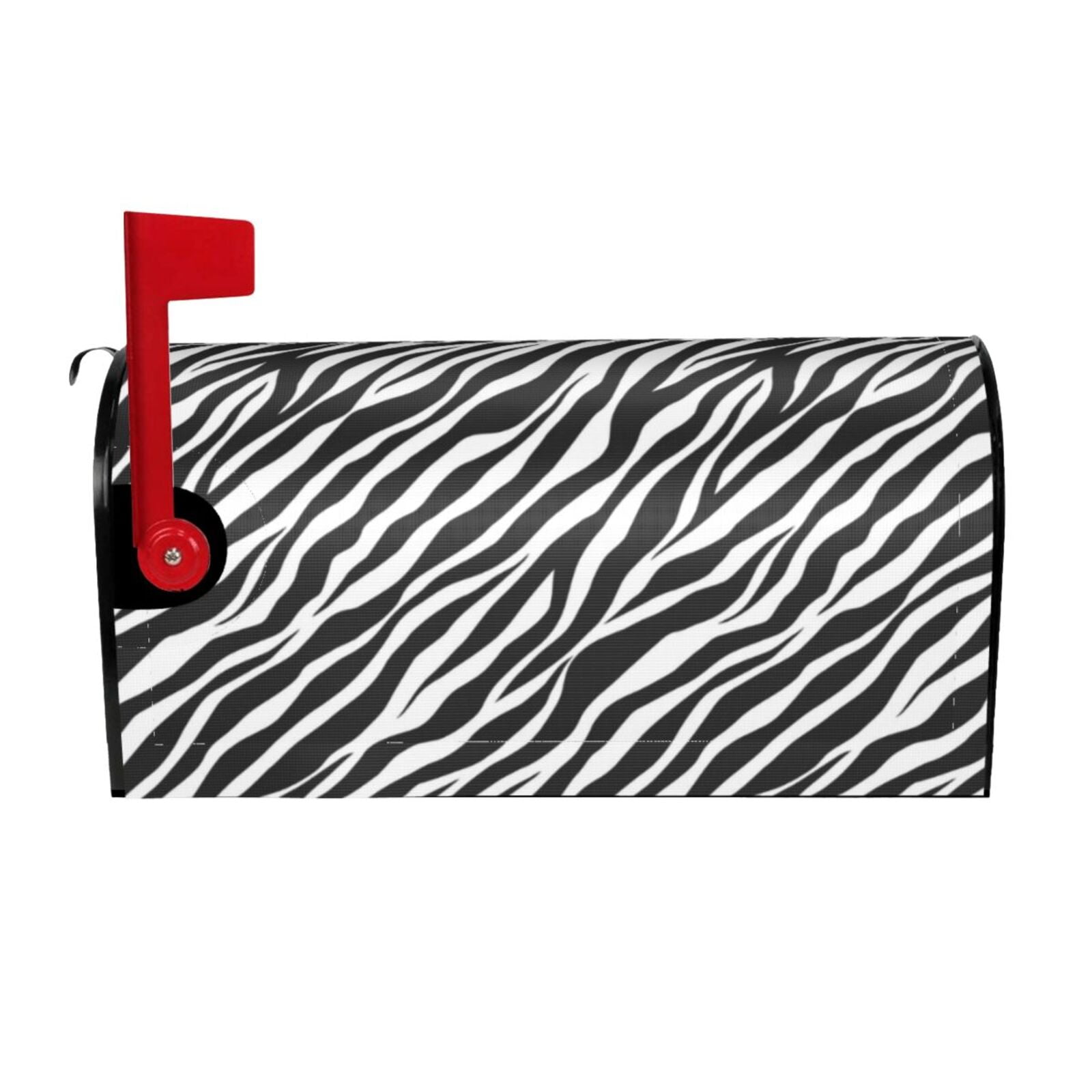 Mailbox Covers Magnetic Standard Size - Stylish zebra print Waterproof ...