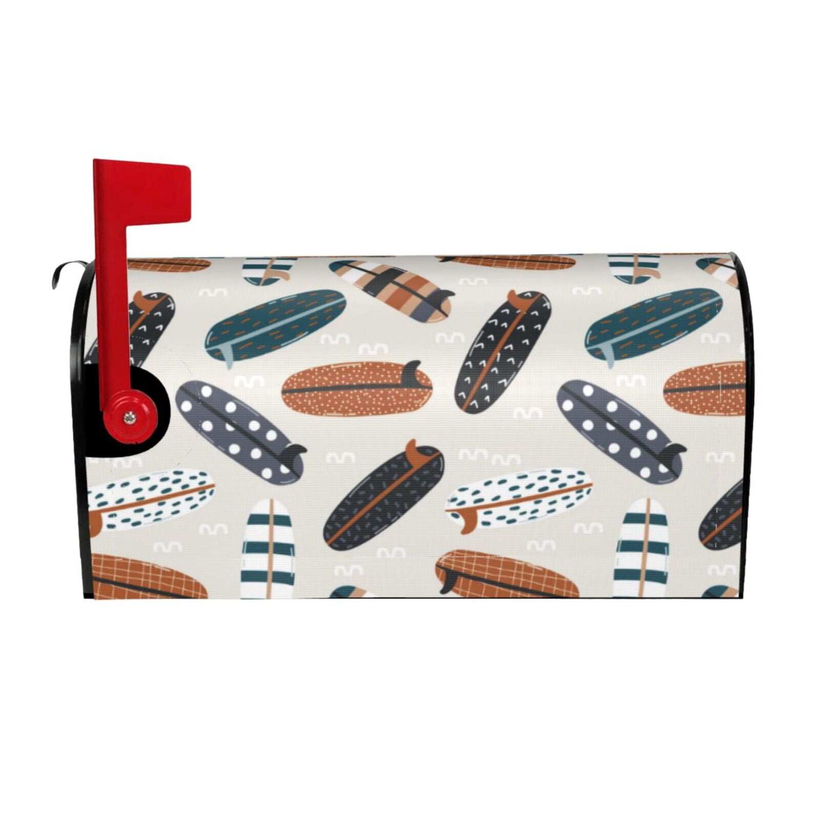 Mailbox Covers Magnetic Standard Size - Summer surf boards Waterproof ...