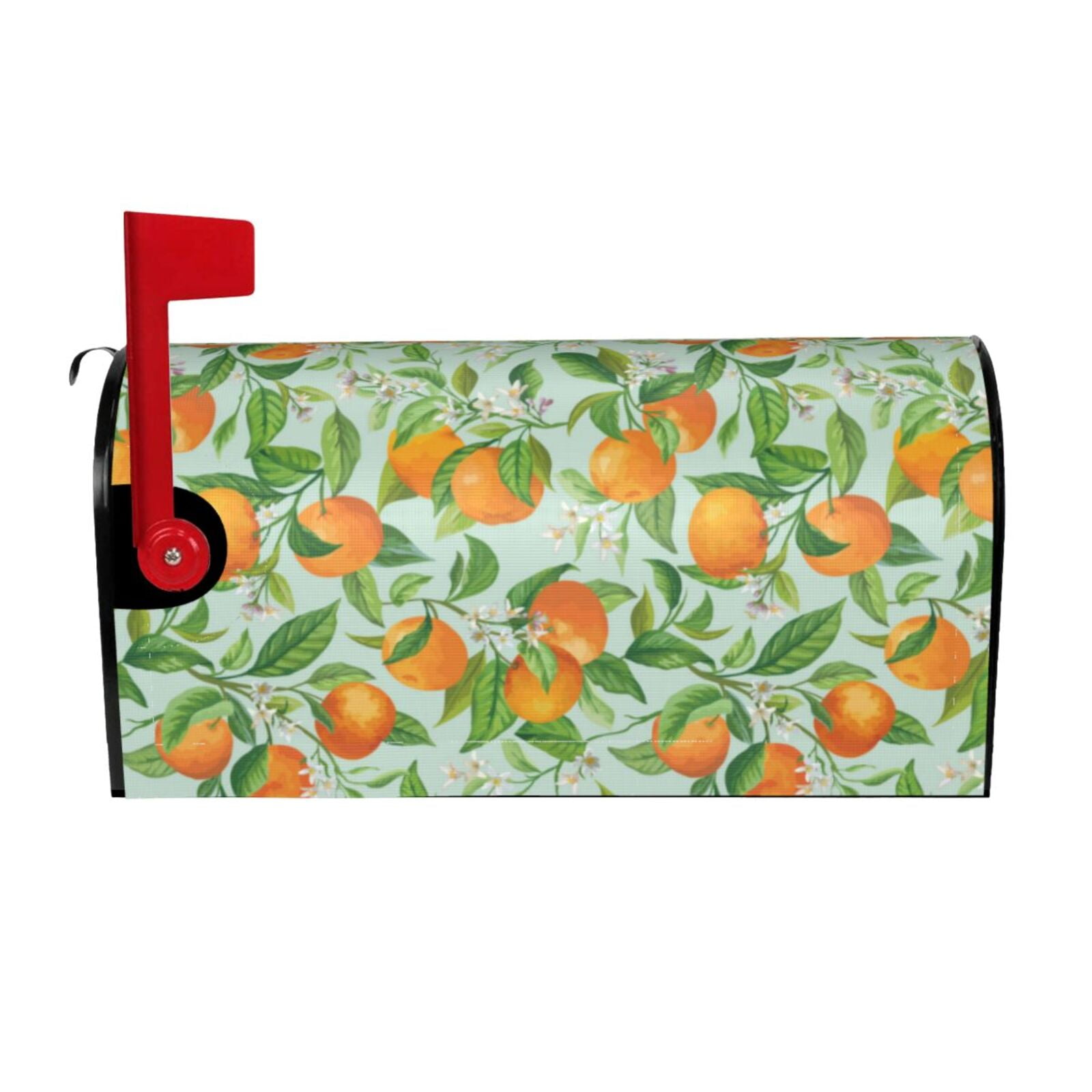 Mailbox Covers Magnetic Standard Size - Tangerine Waterproof Mailbox ...