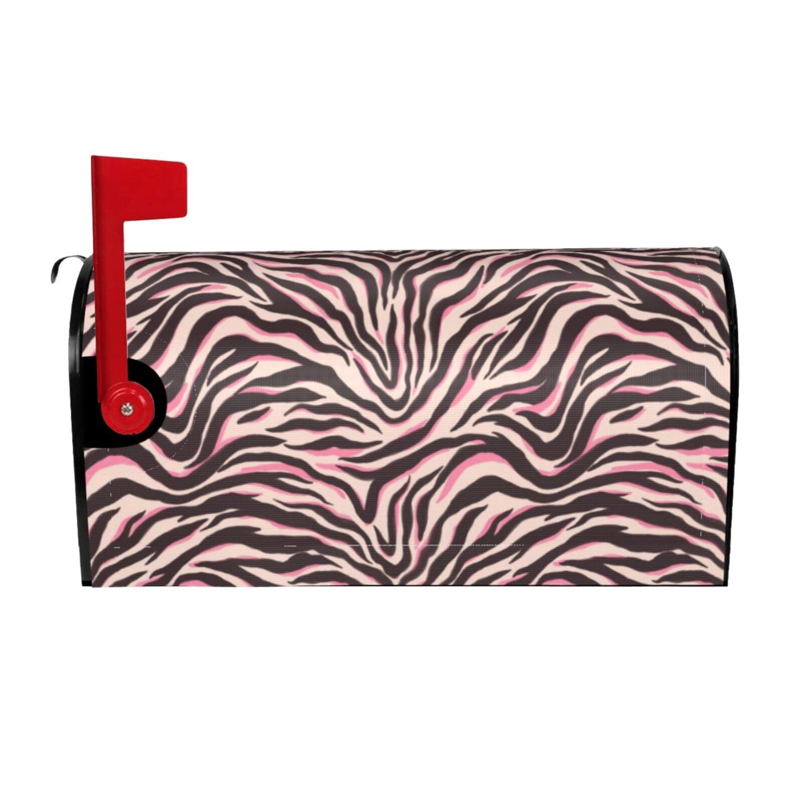 Mailbox Covers Magnetic Standard Size - Tiger zebra stripes print pink ...