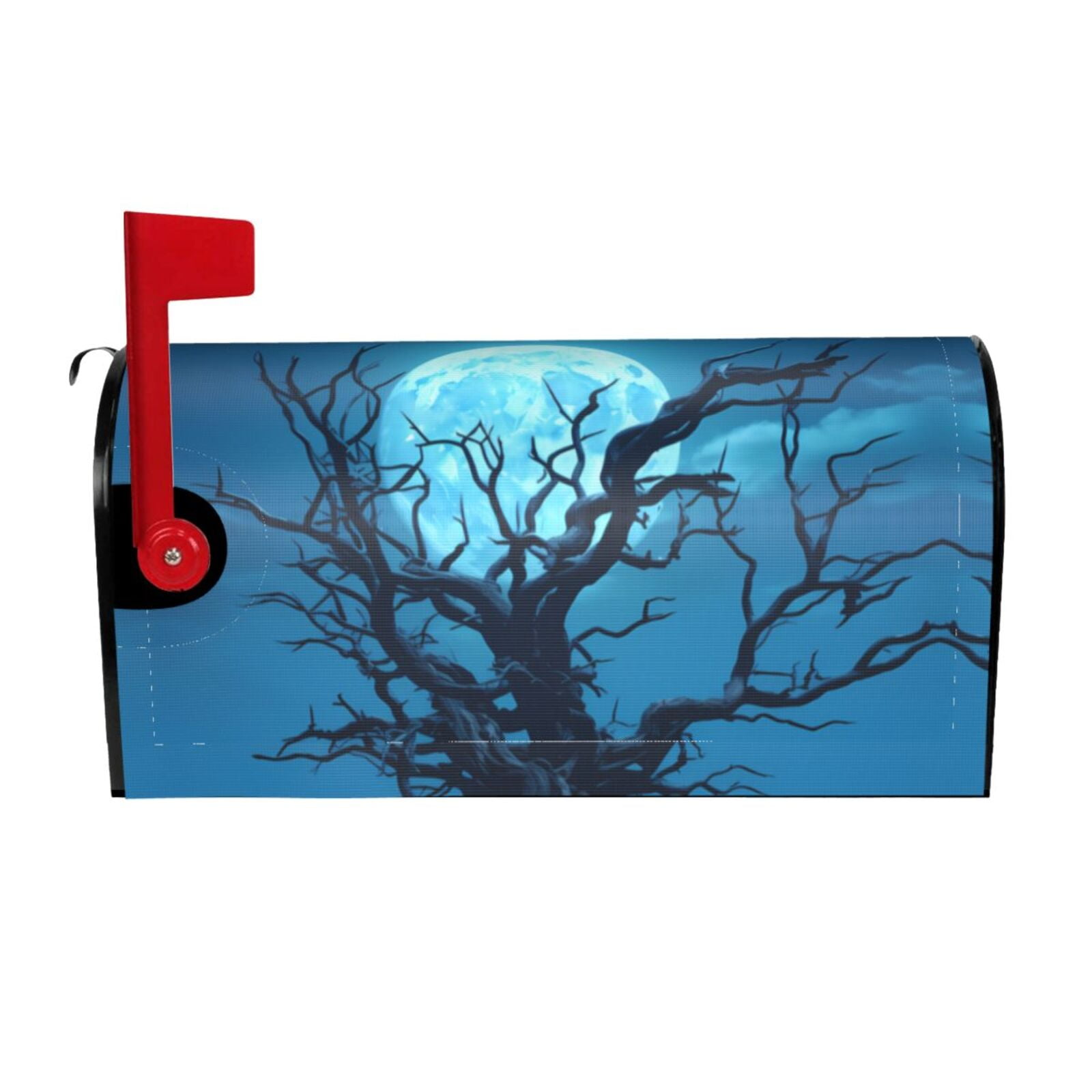 Mailbox Covers Magnetic Standard Size - Tree Moon Night Sky Waterproof ...