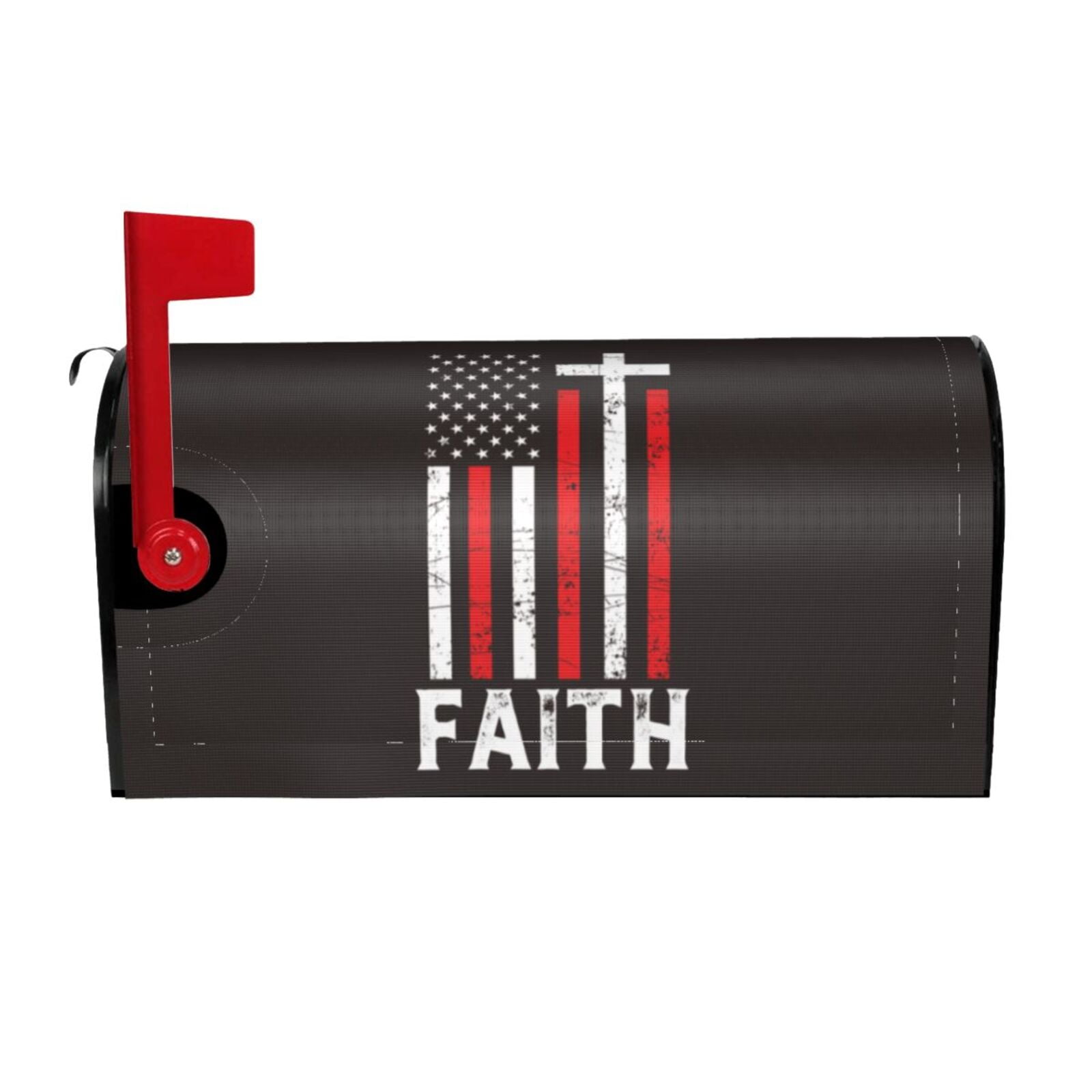 Mailbox Covers Magnetic Standard Size - USA Flag Cross Waterproof ...