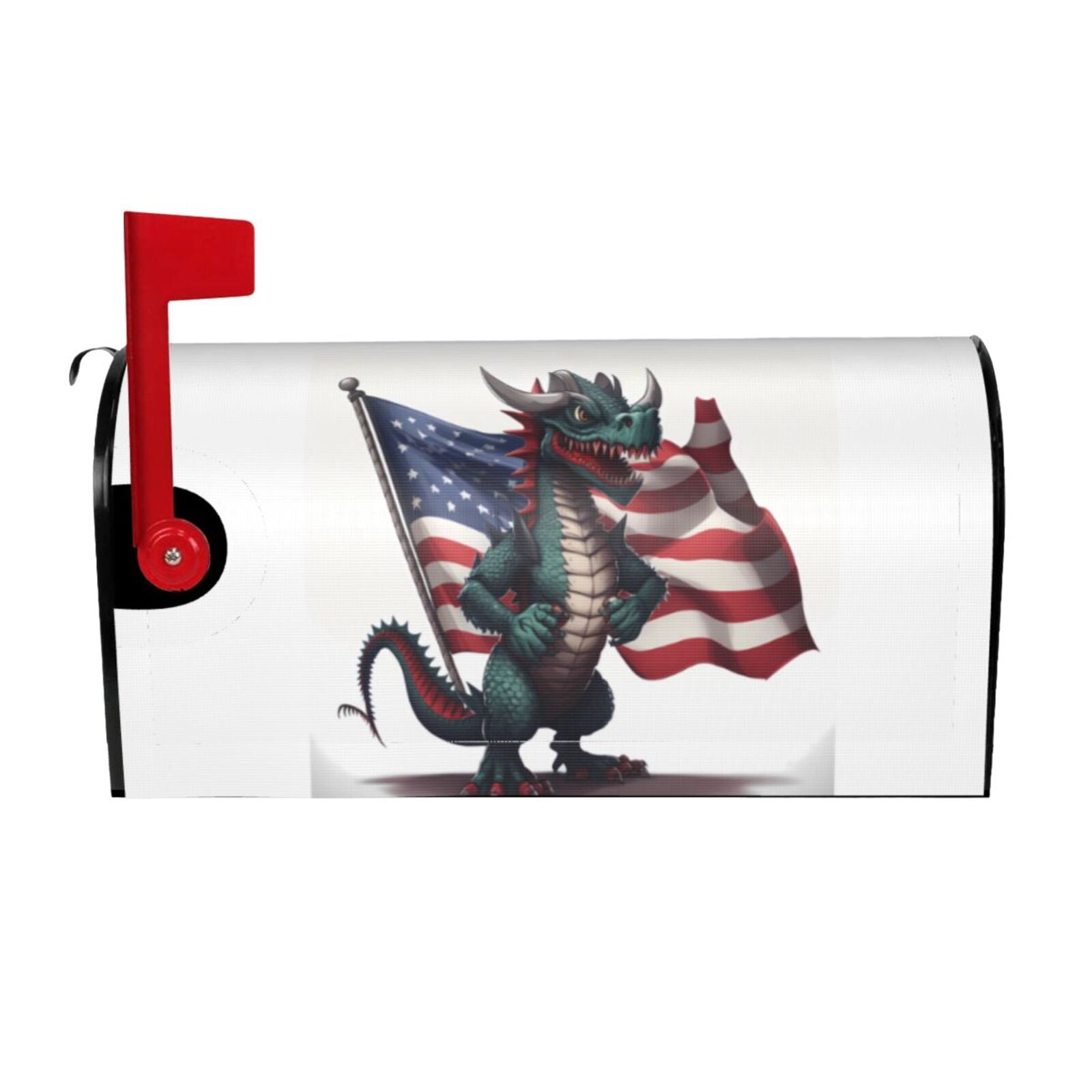 Mailbox Covers Magnetic Standard Size - USA Patriotic Dragon Waterproof ...