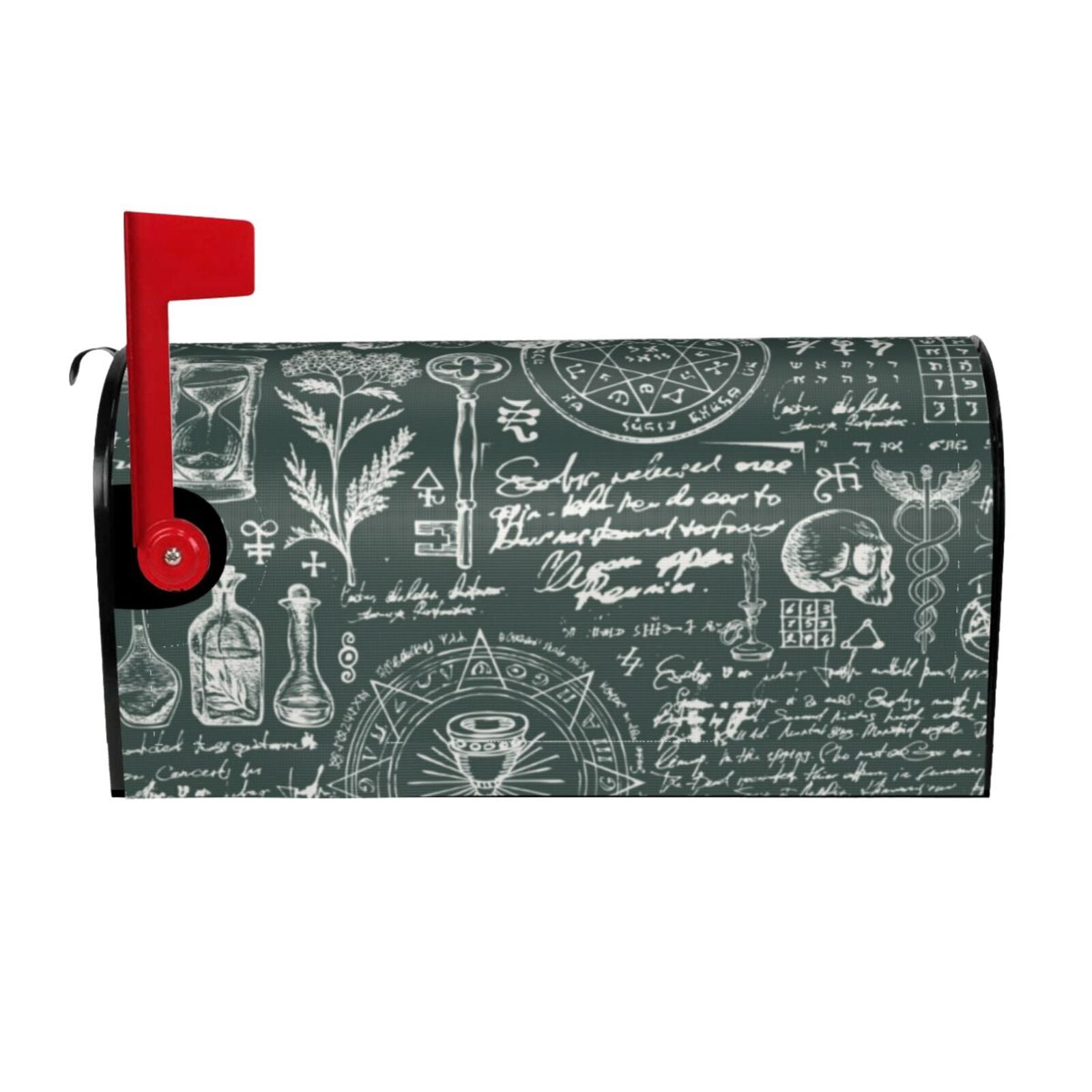 Mailbox Covers Magnetic Standard Size - Vintage Botanical Sketch ...