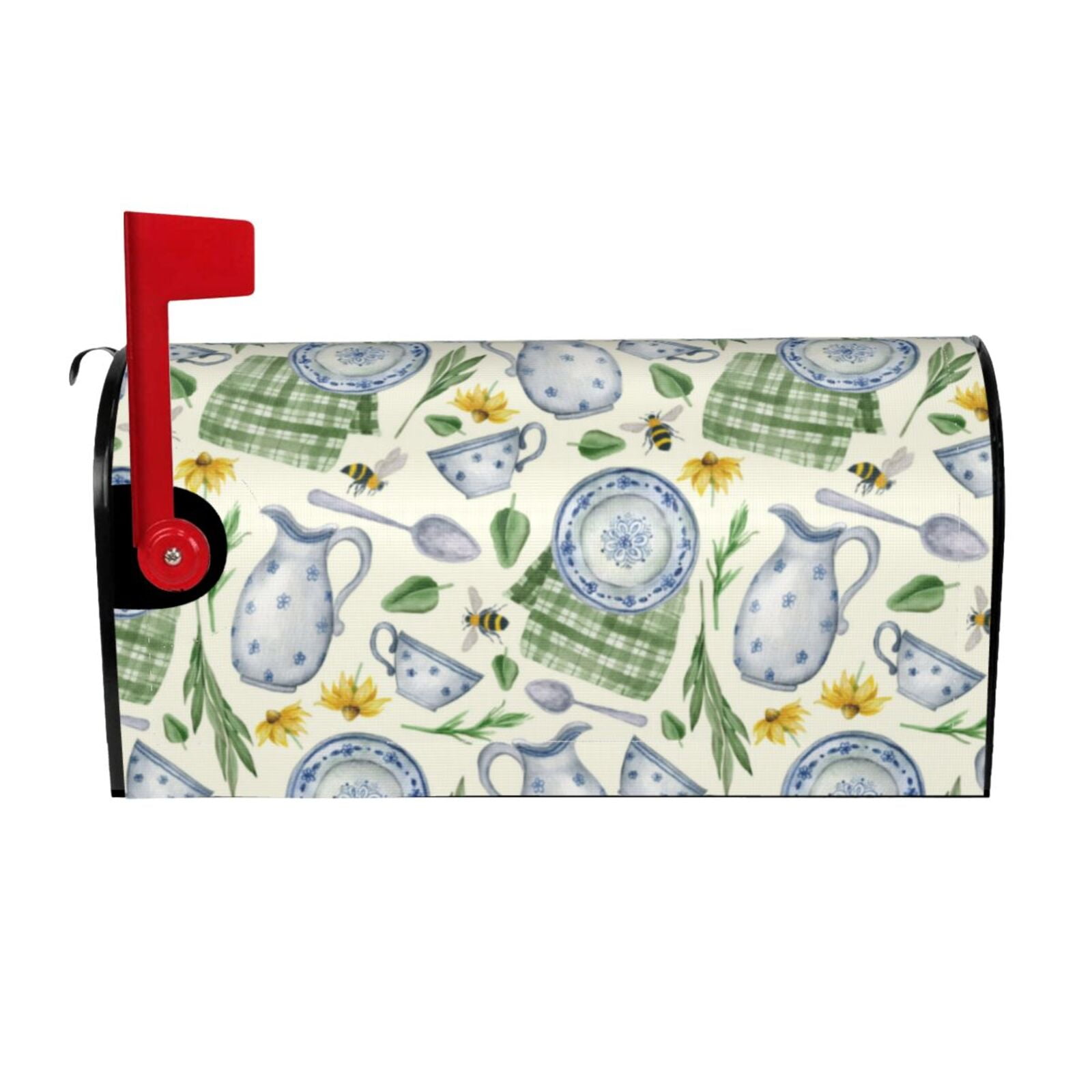 Mailbox Covers Magnetic Standard Size - Vintage Utensils Waterproof ...