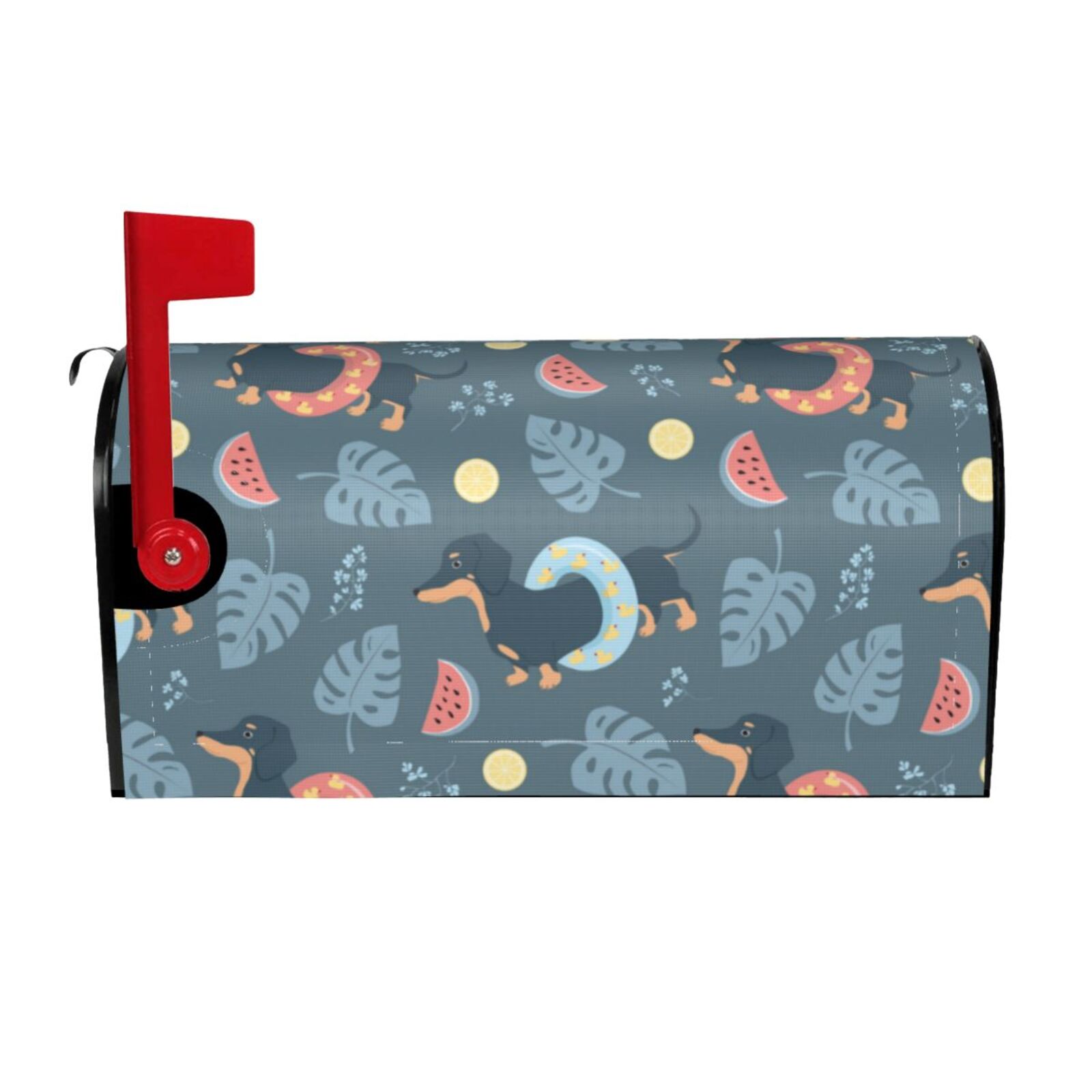 Mailbox Covers Magnetic Standard Size - Watermelons Dachshunds ...