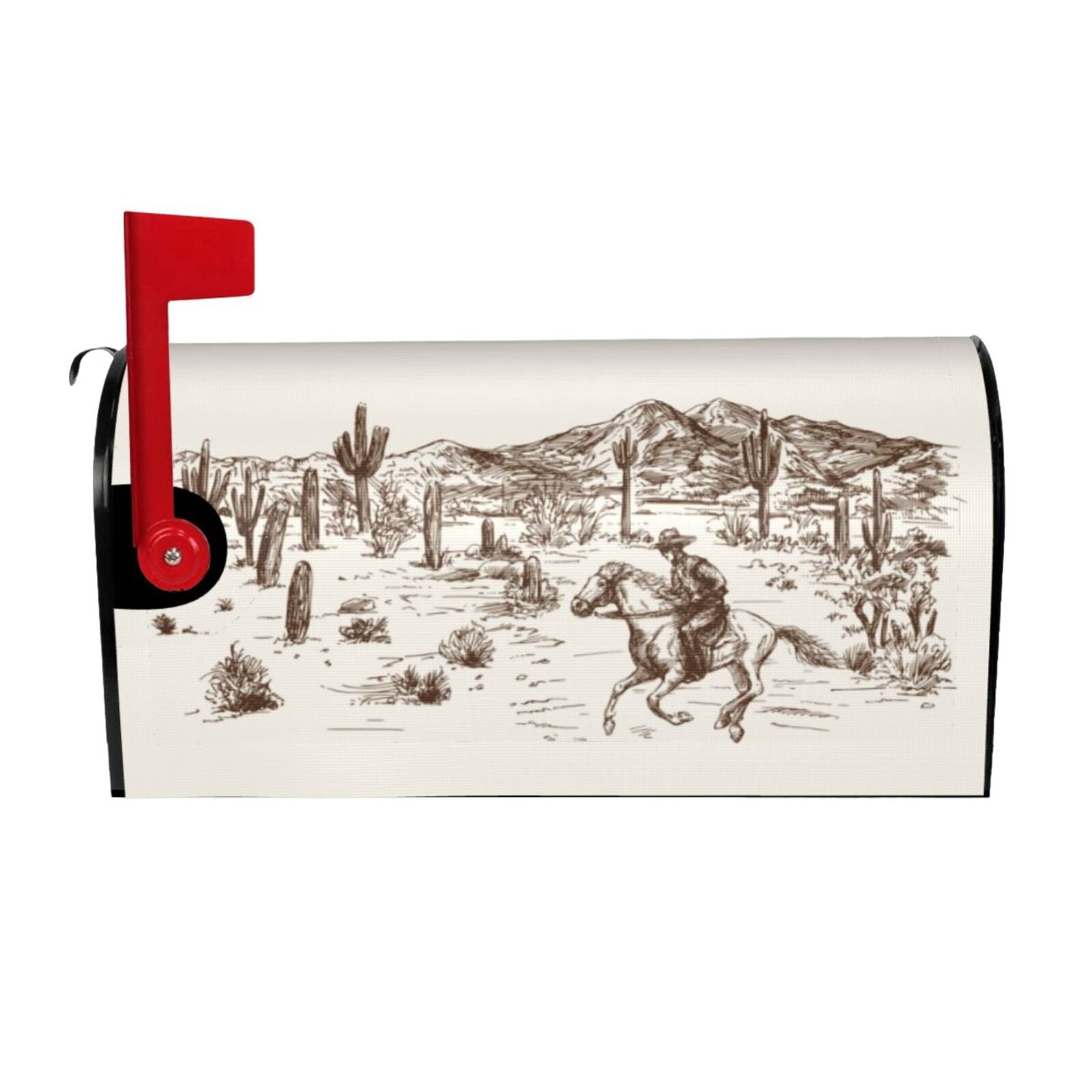 Mailbox Covers Magnetic Standard Size - Western Desert Cowboys3 ...