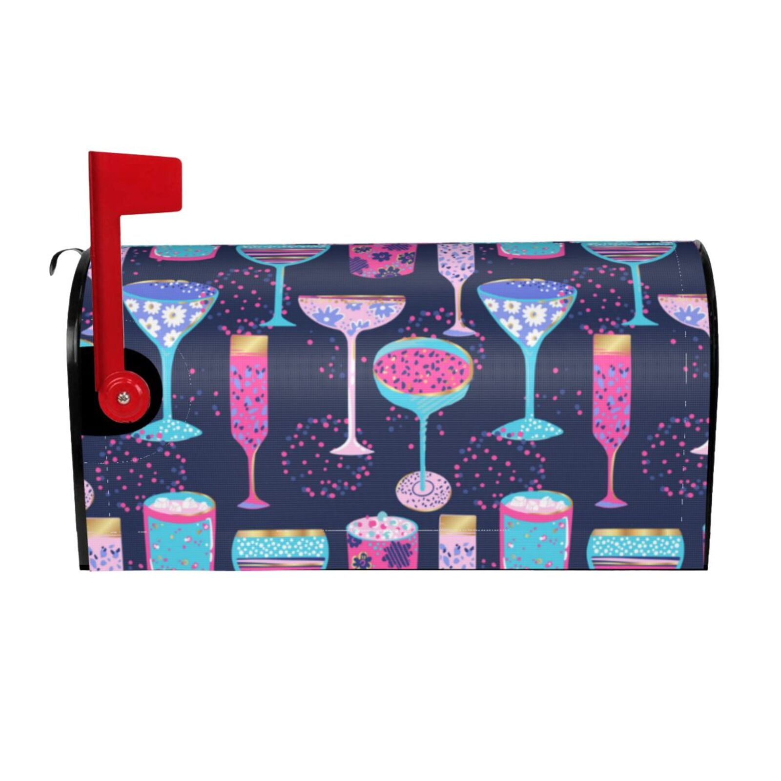 Mailbox Covers Magnetic Standard Size - Wine Glasses And Cocktails ...