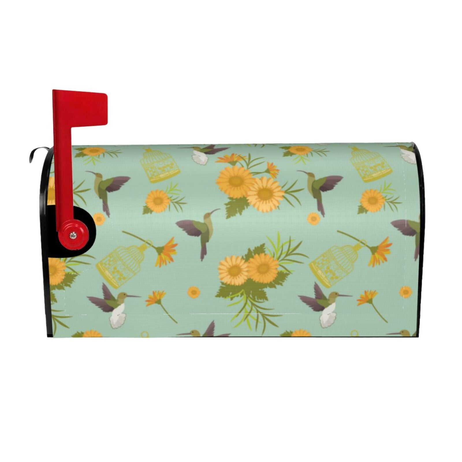 Mailbox Covers Magnetic Standard Size - Yellow Chrysanthemum ...