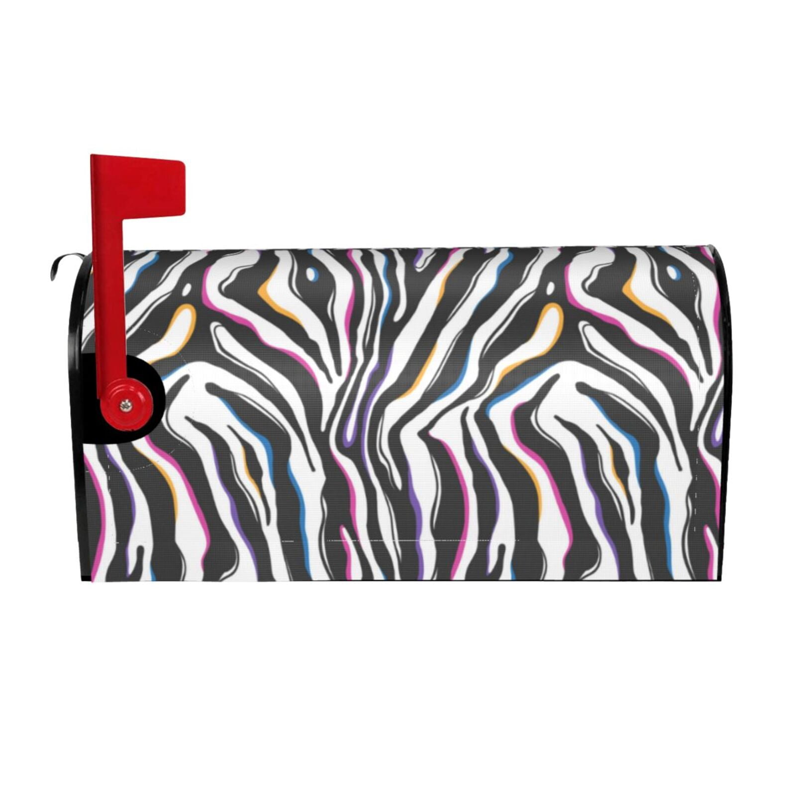 Mailbox Covers Magnetic Standard Size - abstract black white zebra ...