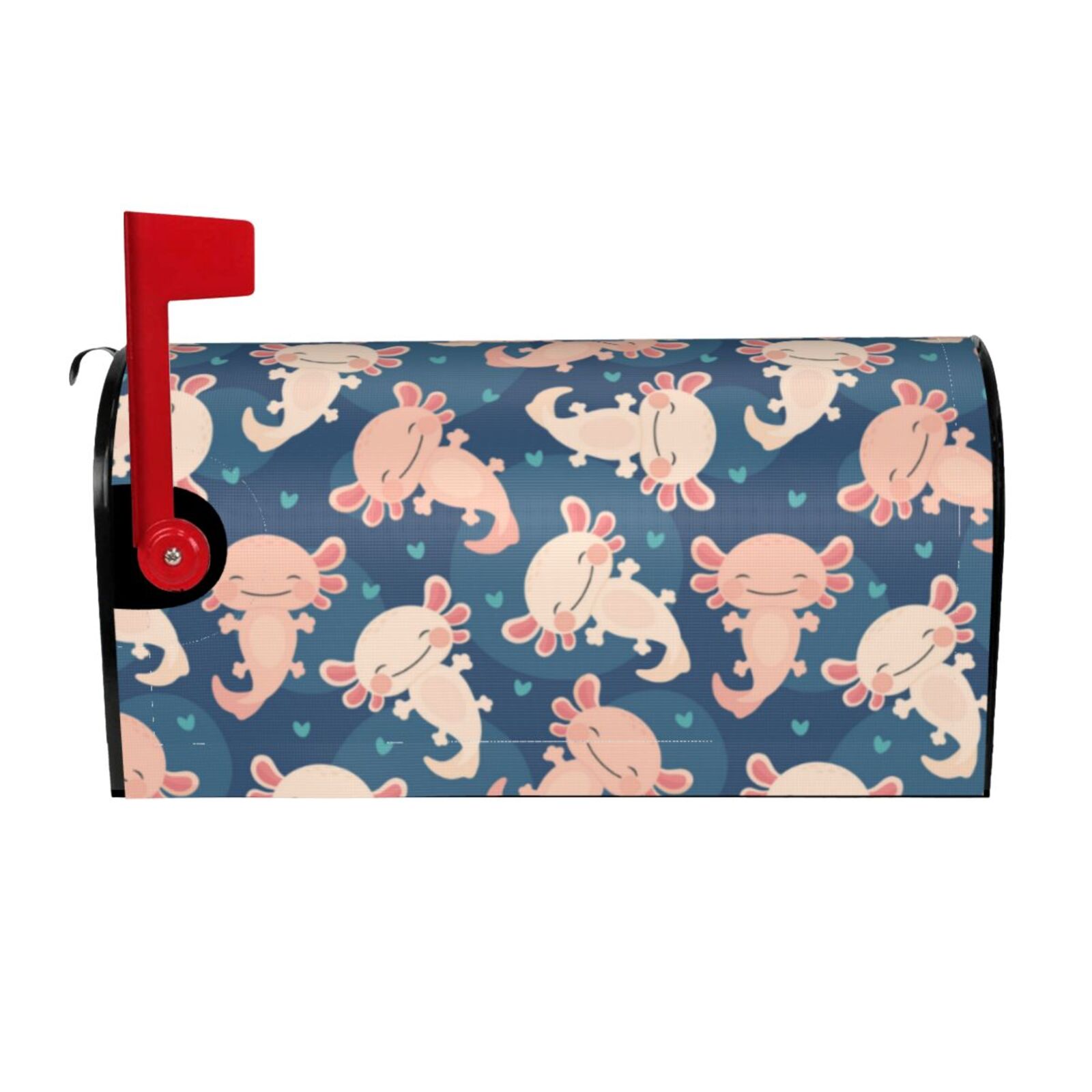 Mailbox Covers Magnetic Standard Size - axolotl kawaii heart cute ...
