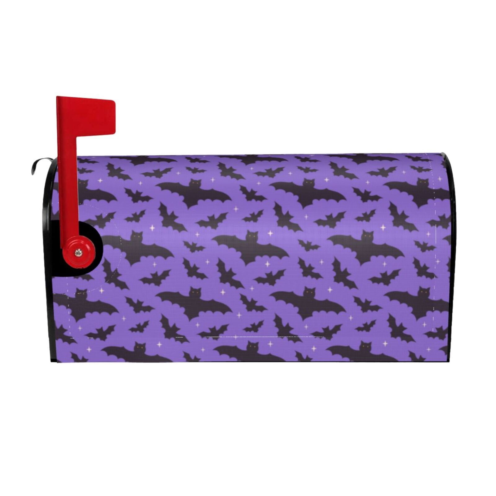 Mailbox Covers Magnetic Standard Size - bat night sky purple cool ...