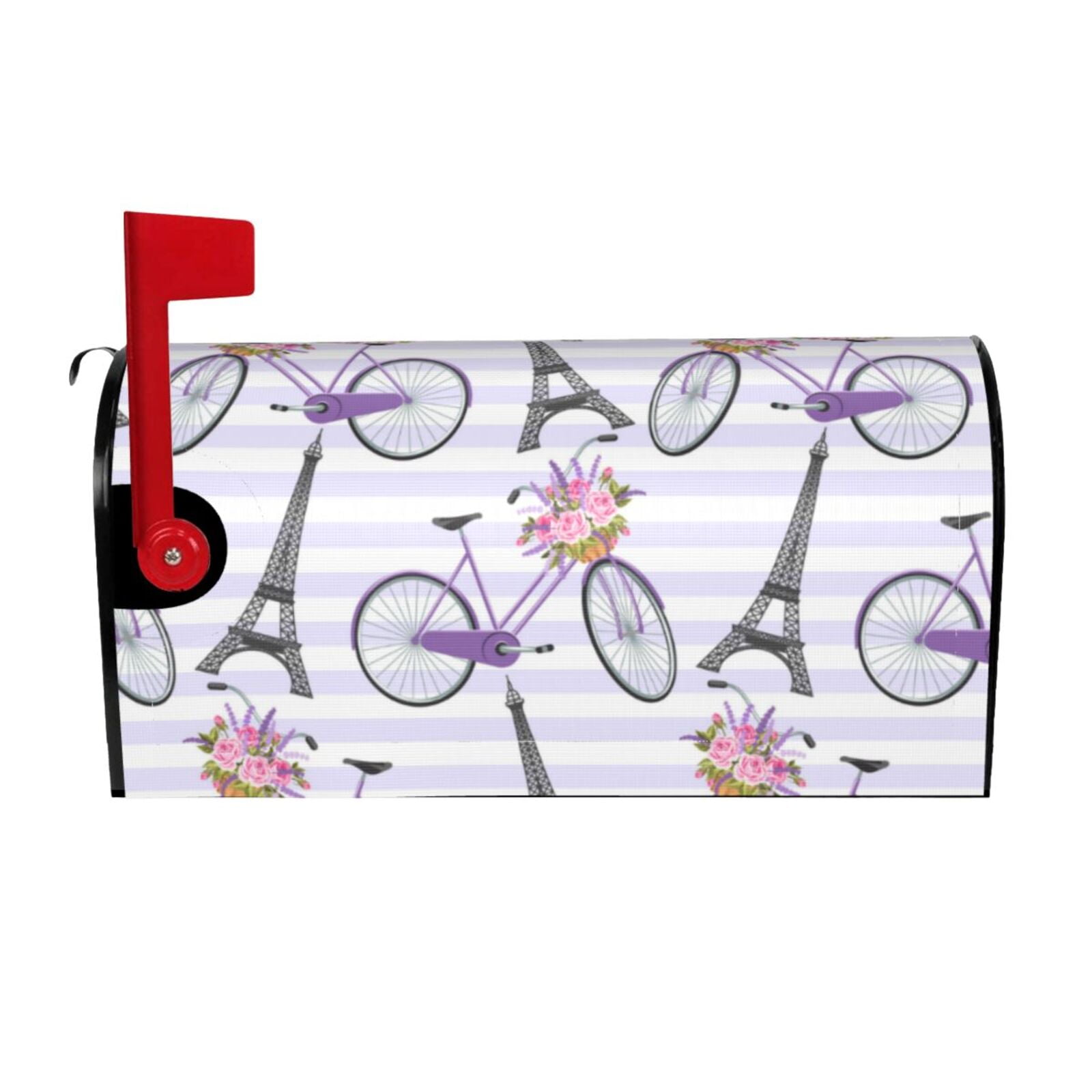 Mailbox Covers Magnetic Standard Size - bike flower Tower Waterproof ...