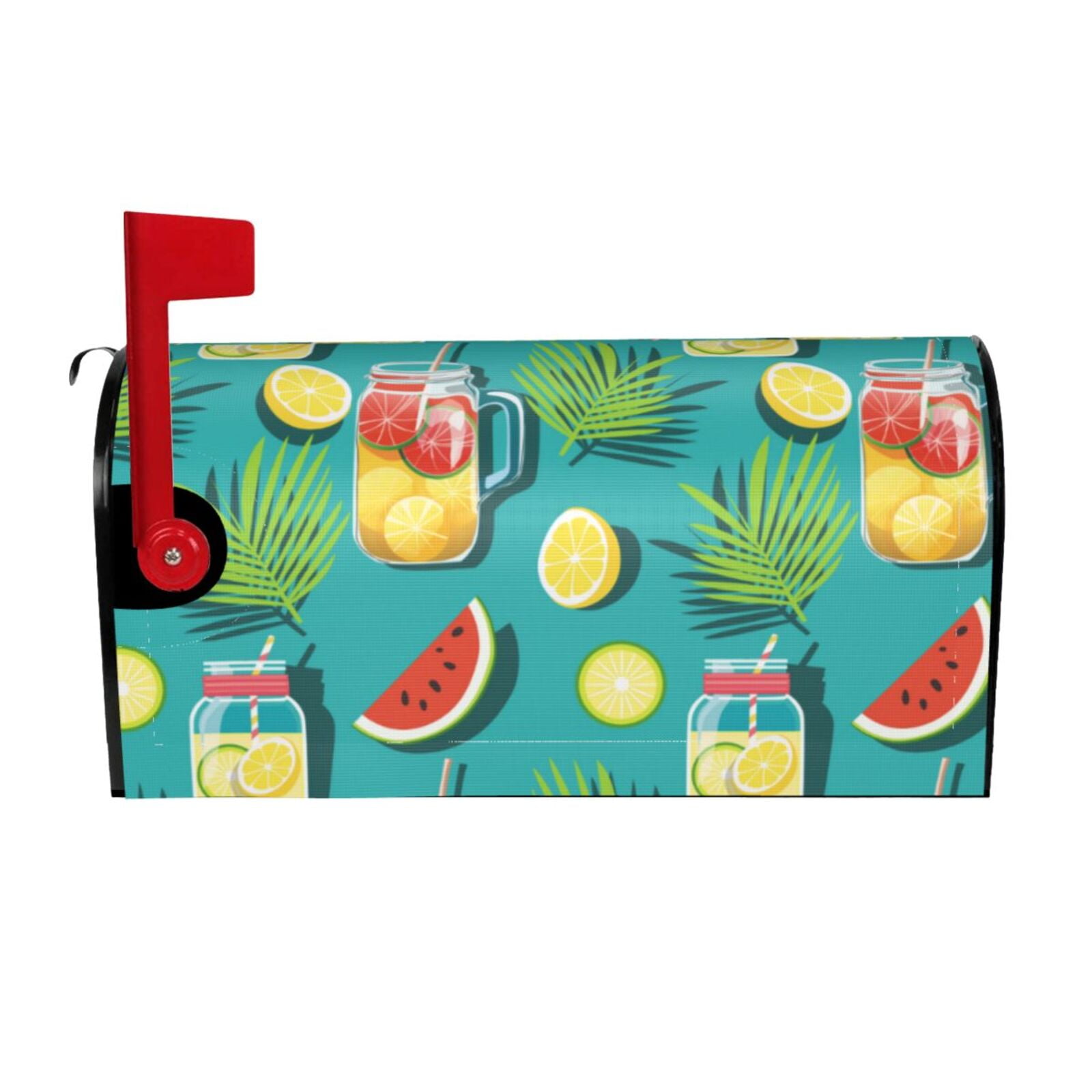 Mailbox Covers Magnetic Standard Size - cartoon Lemon juice Waterproof ...