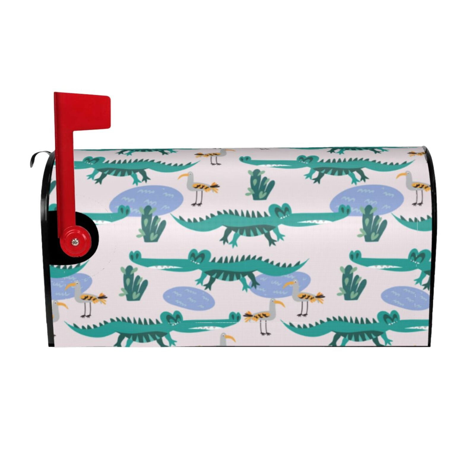 Mailbox Covers Magnetic Standard Size - cartoon crocodile Waterproof ...