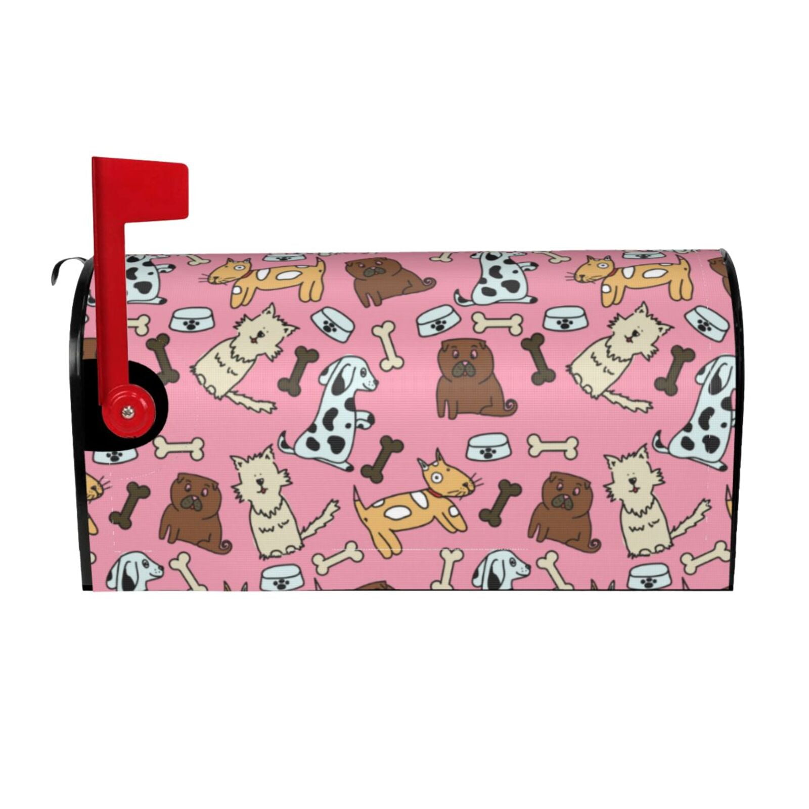 Mailbox Covers Magnetic Standard Size - cartoon dog print Waterproof ...
