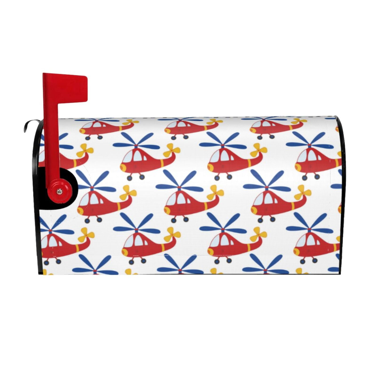 Mailbox Covers Magnetic Standard Size - cartoon helicopter Waterproof ...