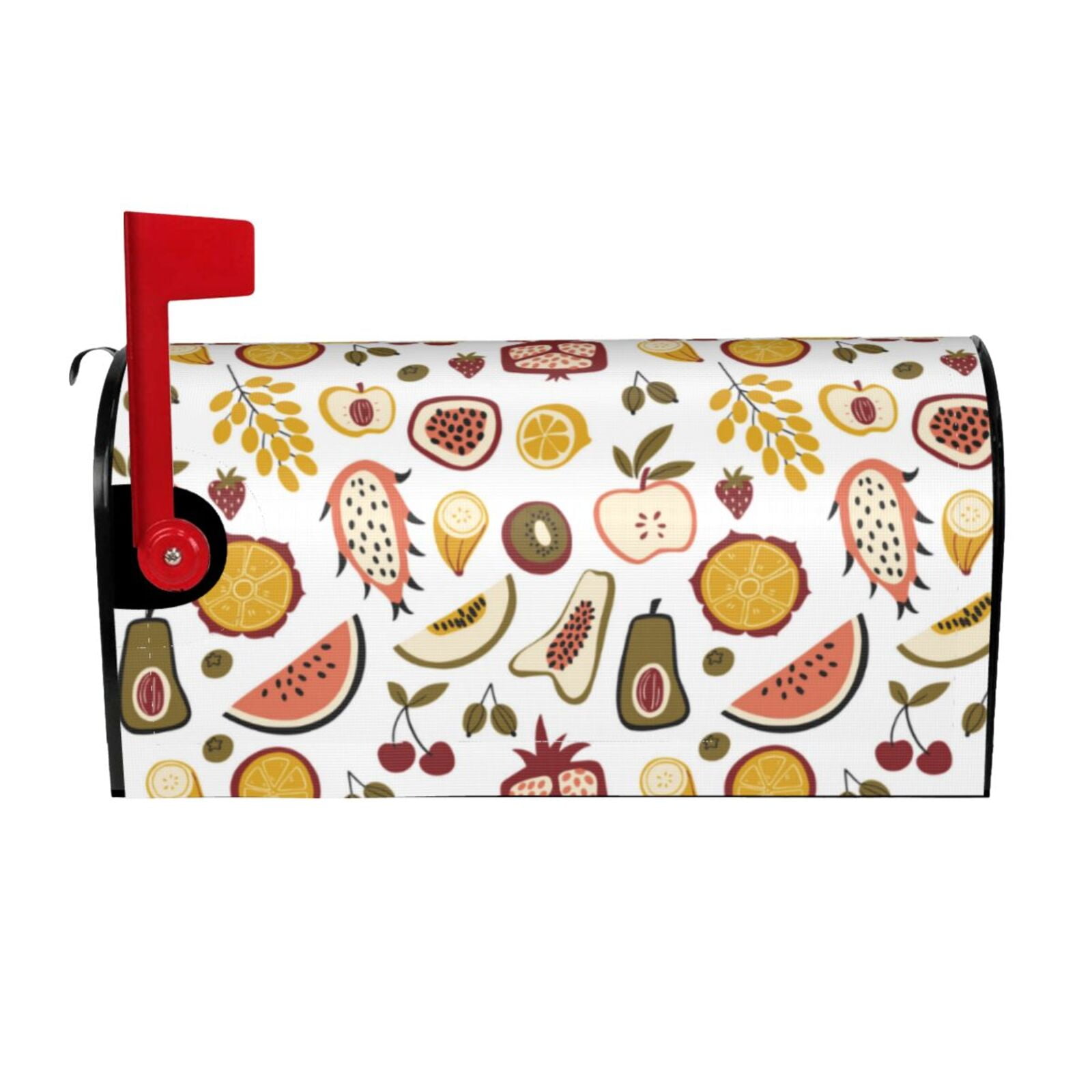 Mailbox Covers Magnetic Standard Size - cartoon watermelon Waterproof ...