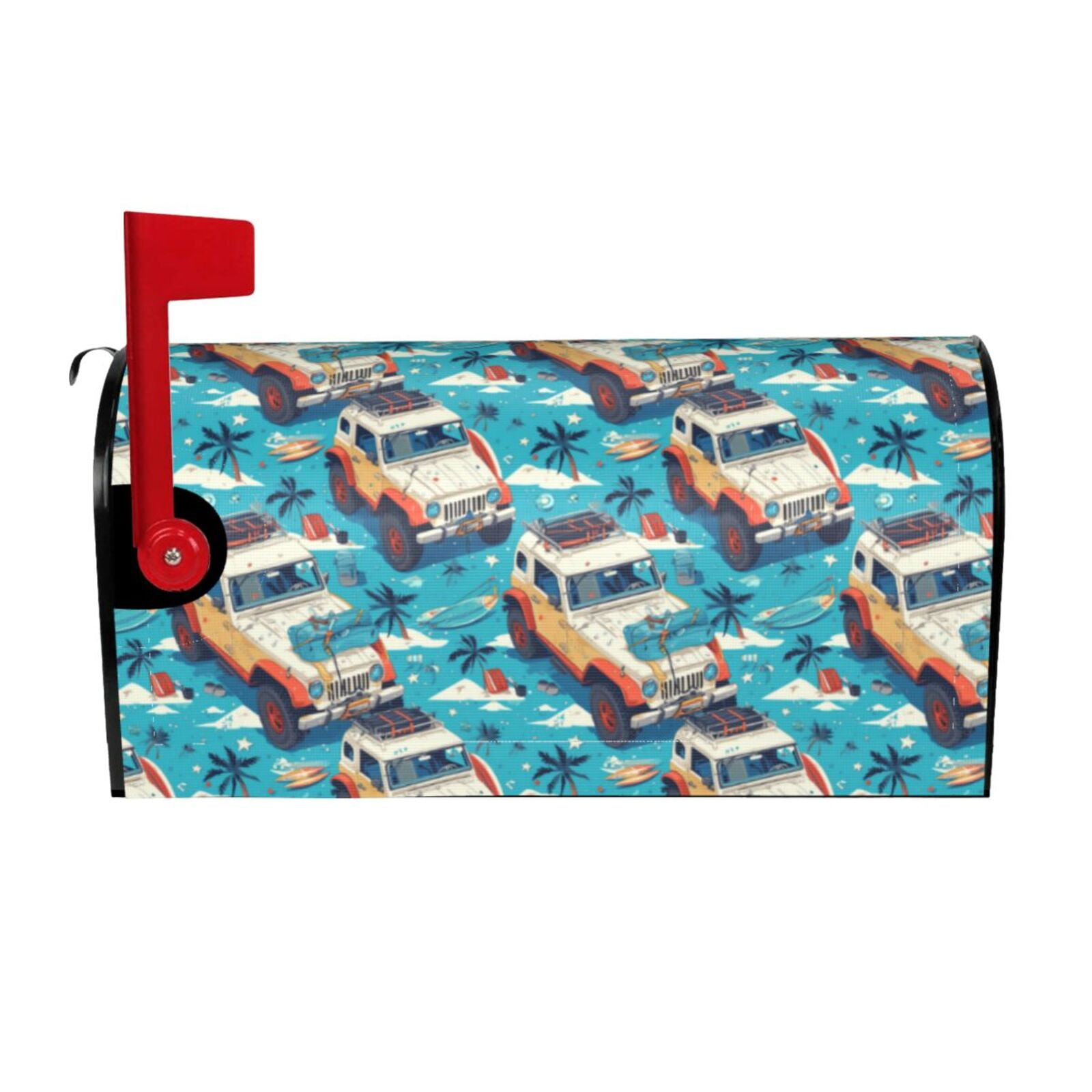 Mailbox Covers Magnetic Standard Size - coconut tree travel SUV ...