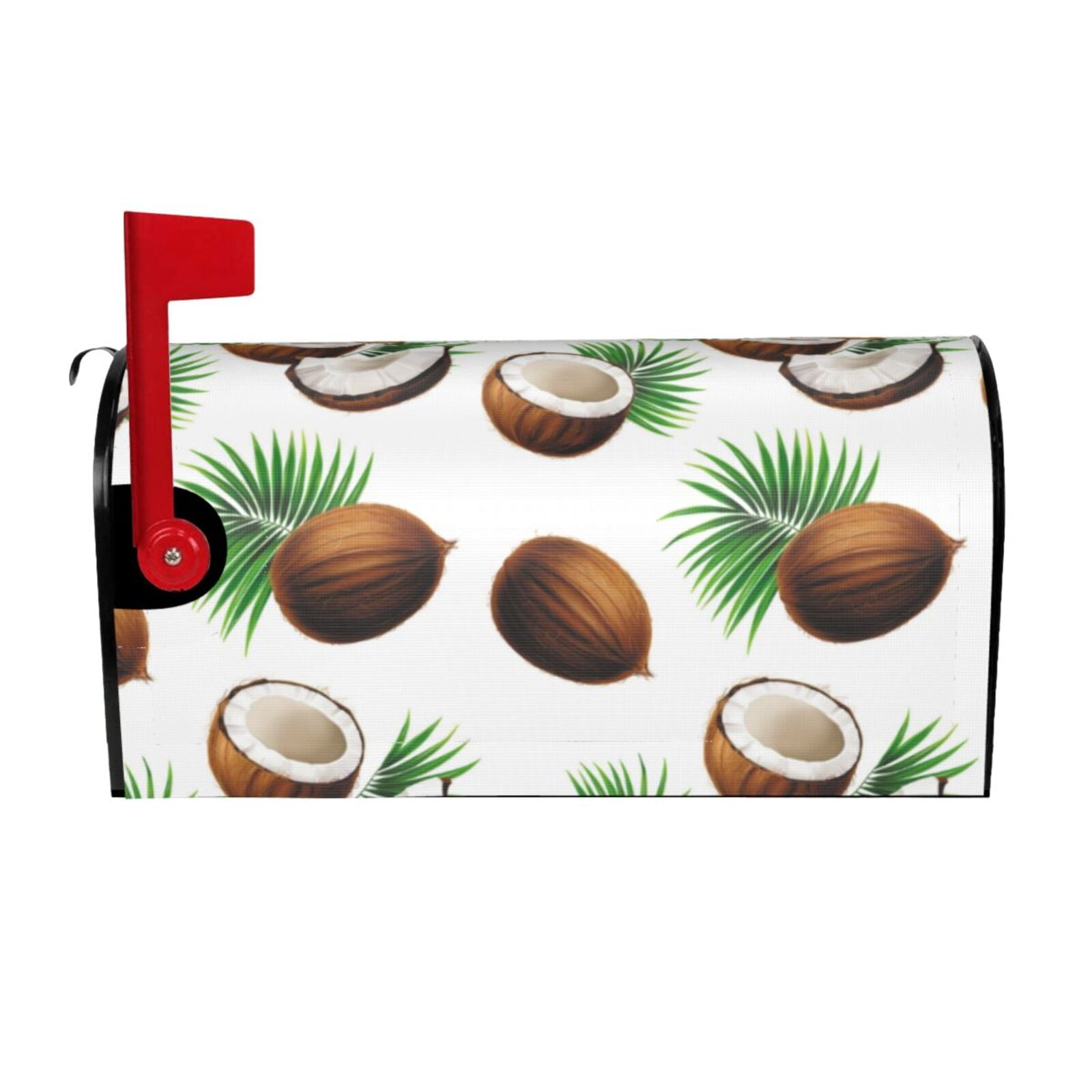 Mailbox Covers Magnetic Standard Size - coconuts palm leaves Waterproof ...