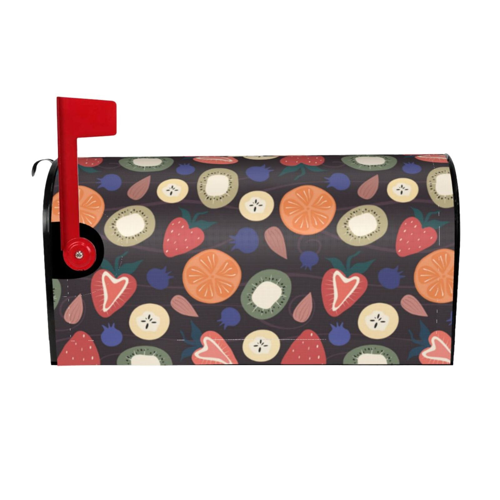 Mailbox Covers Magnetic Standard Size - colorful cartoon fruits pattern ...