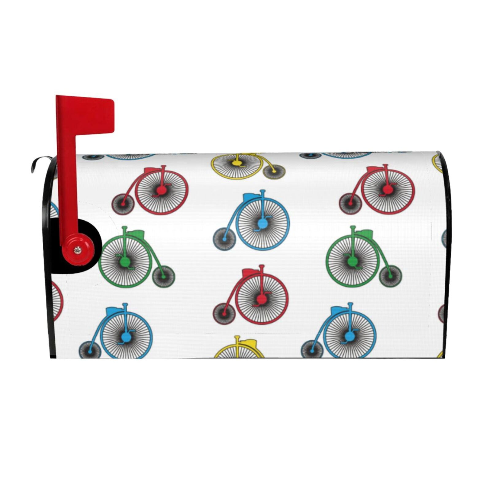 Mailbox Covers Magnetic Standard Size - colorful penny bike Waterproof ...