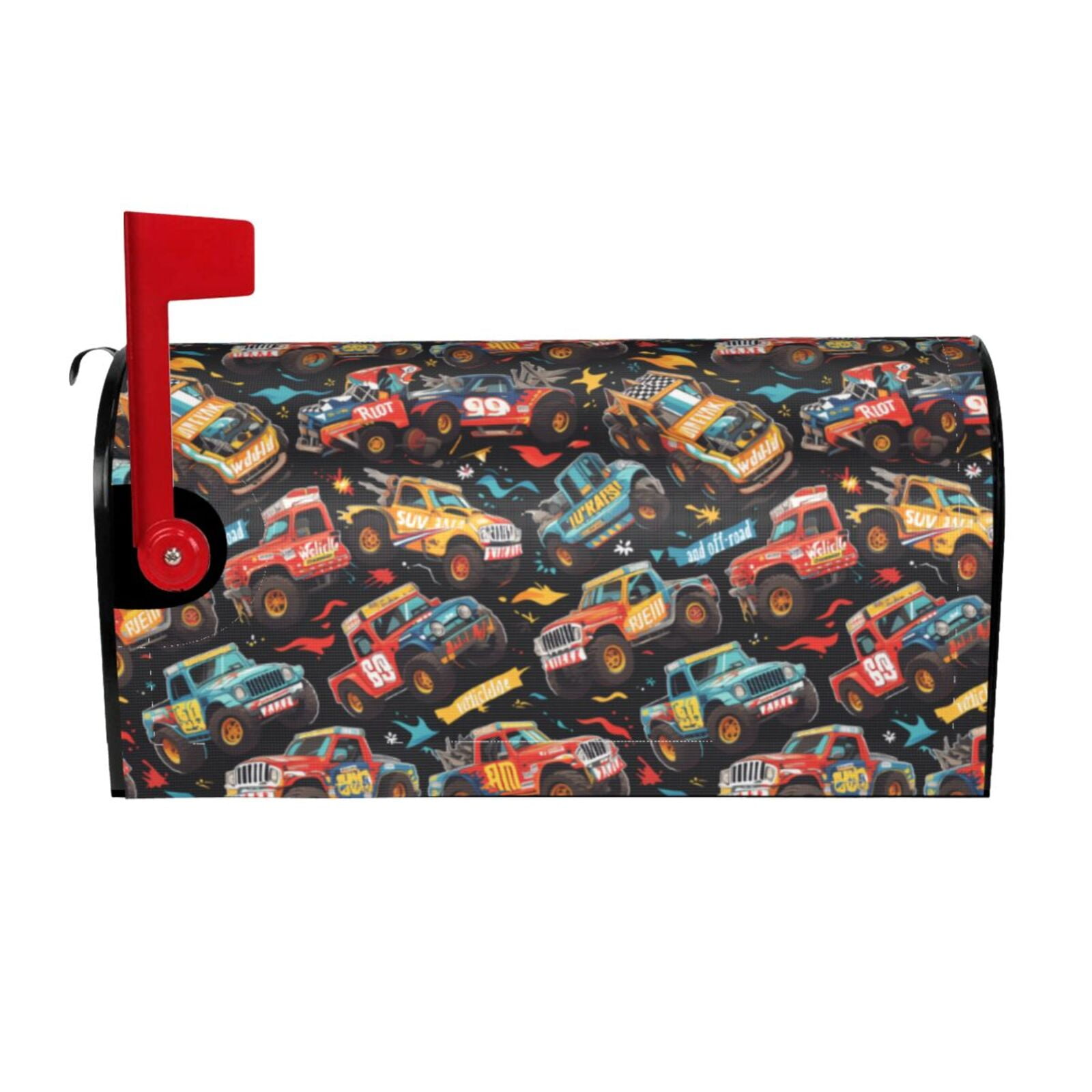 Mailbox Covers Magnetic Standard Size - colorful off road racing ...