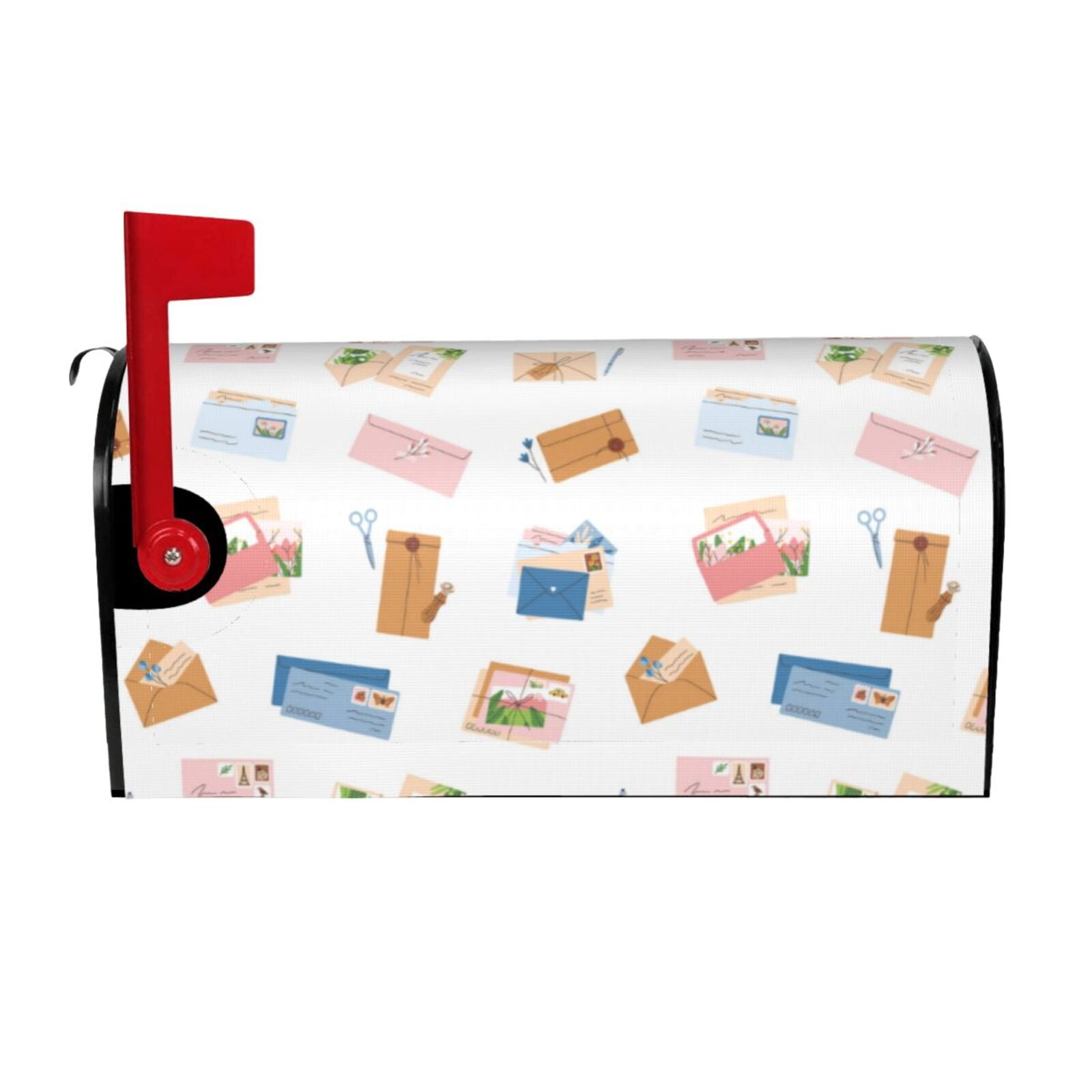 Mailbox Covers Magnetic Standard Size - colors envelope Pattern ...