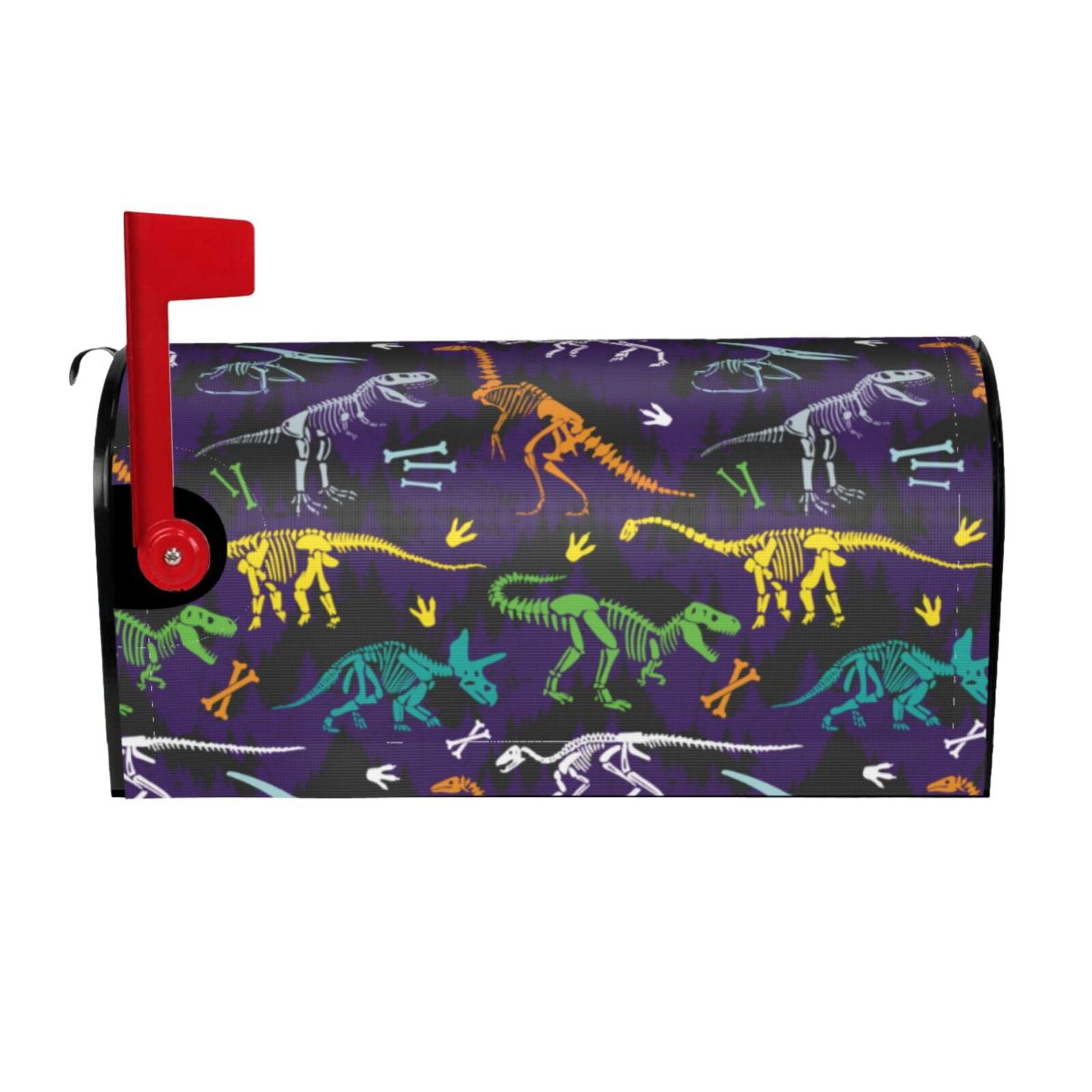 Mailbox Covers Magnetic Standard Size - cool Dinosaur print Waterproof ...