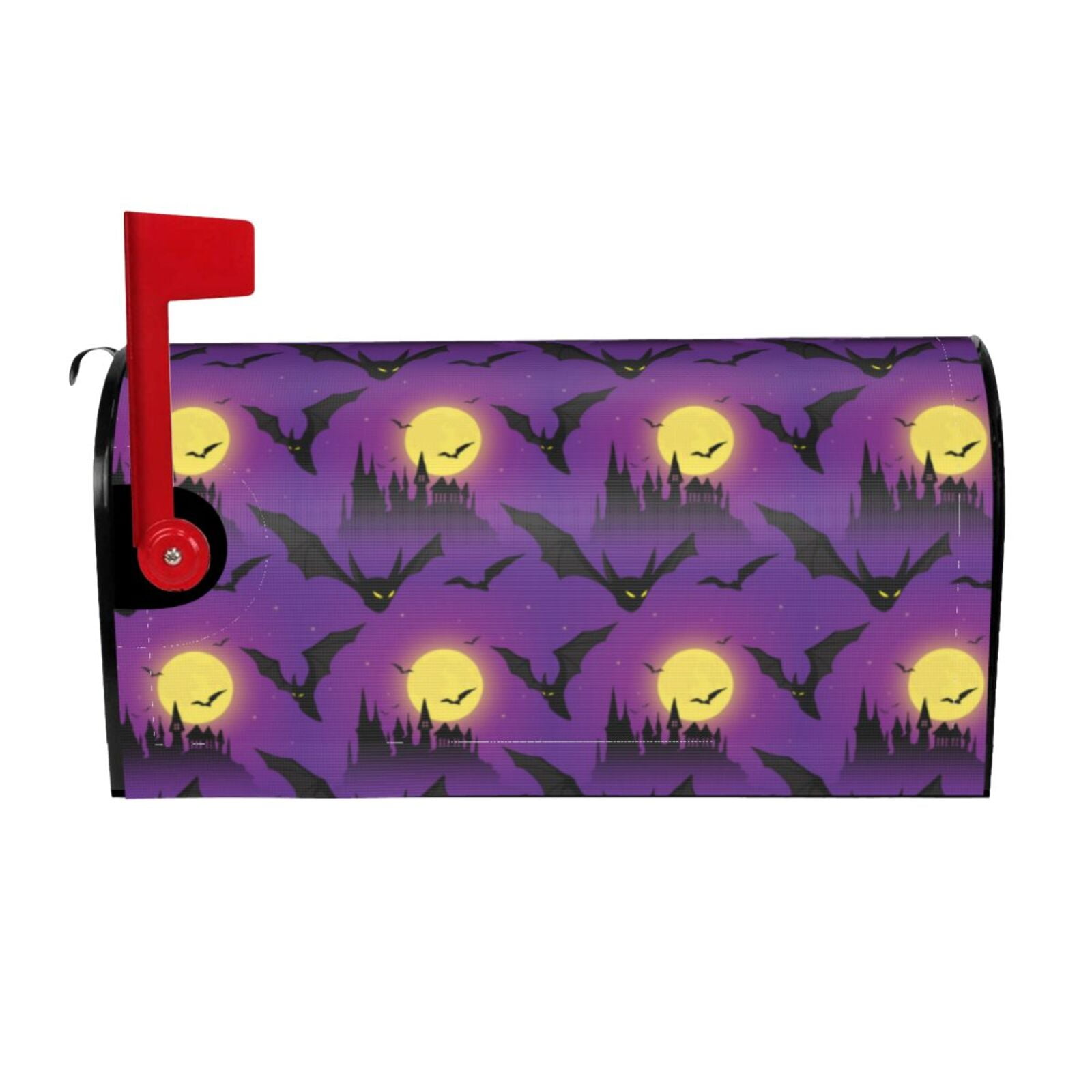 Mailbox Covers Magnetic Standard Size - cool bats castle purple starry ...