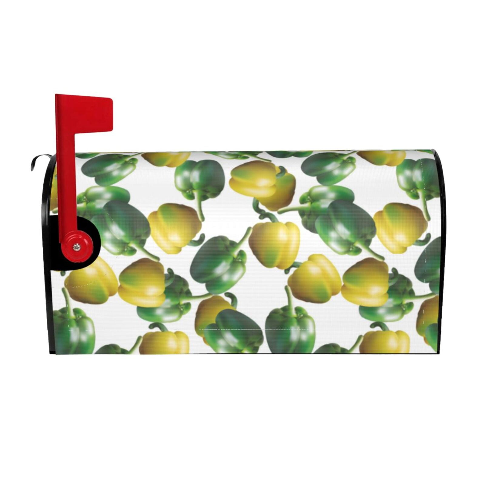 Mailbox Covers Magnetic Standard Size - cute bell Pepper Print ...