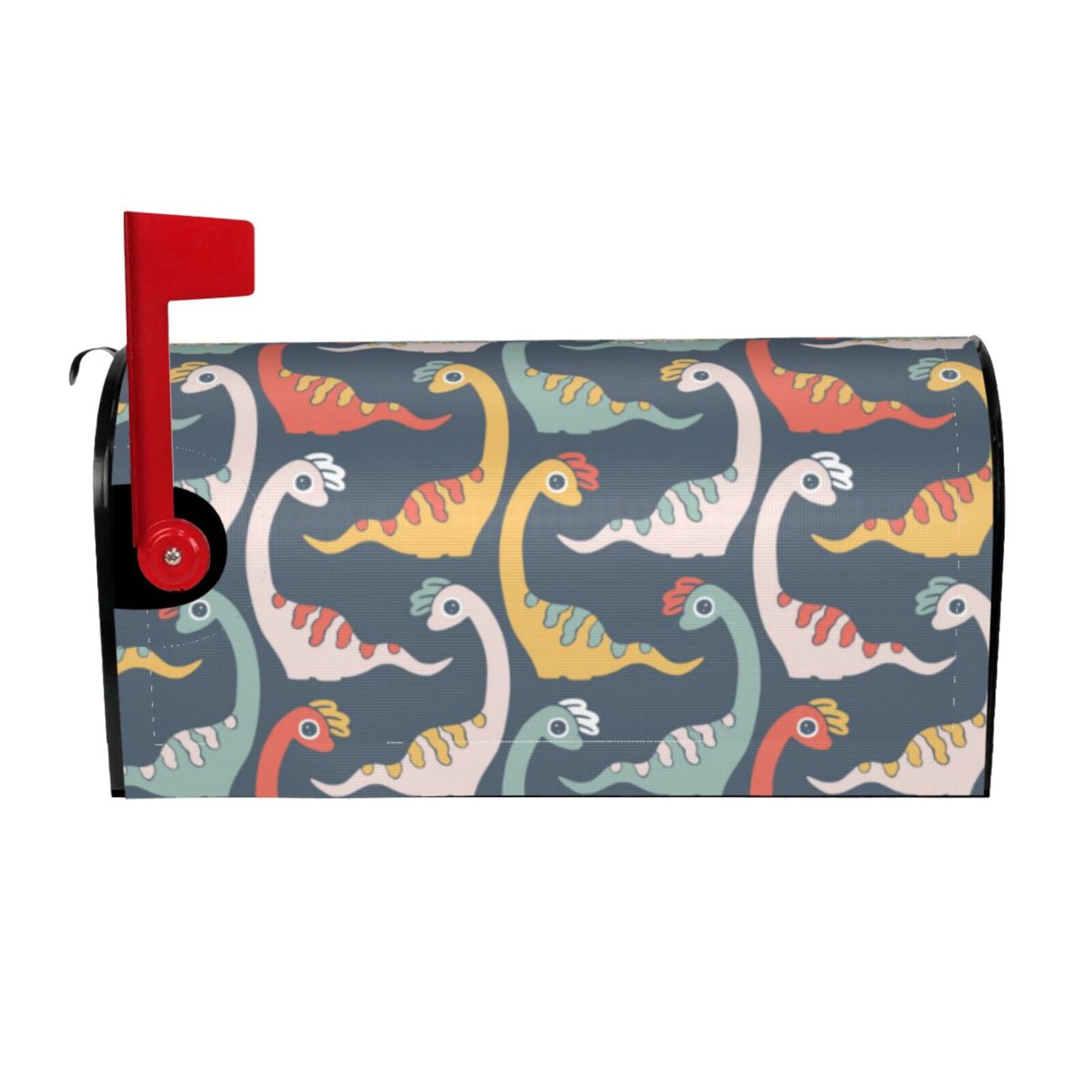 Mailbox Covers Magnetic Standard Size - cute cartoon Dinosaur A ...