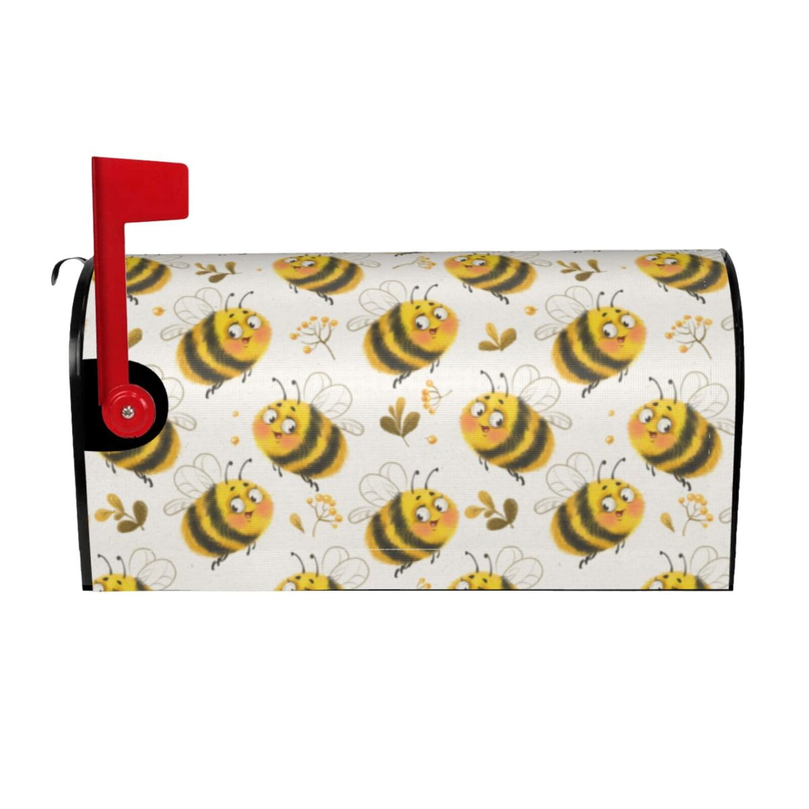 Mailbox Covers Magnetic Standard Size - cute cartoon bees funny ...