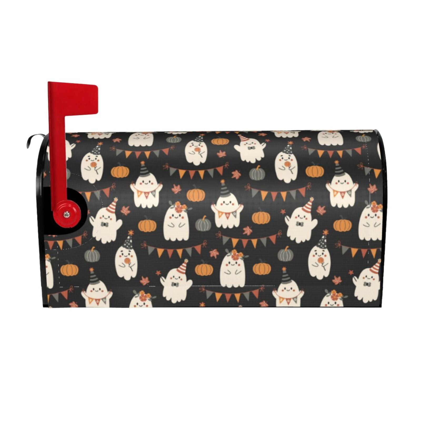 Mailbox Covers Magnetic Standard Size - cute cartoon ghost halloween ...