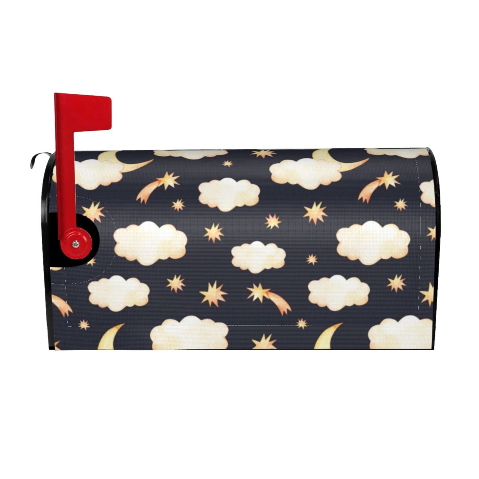 Mailbox Covers Magnetic Standard Size - cute clouds moon stars Starry ...