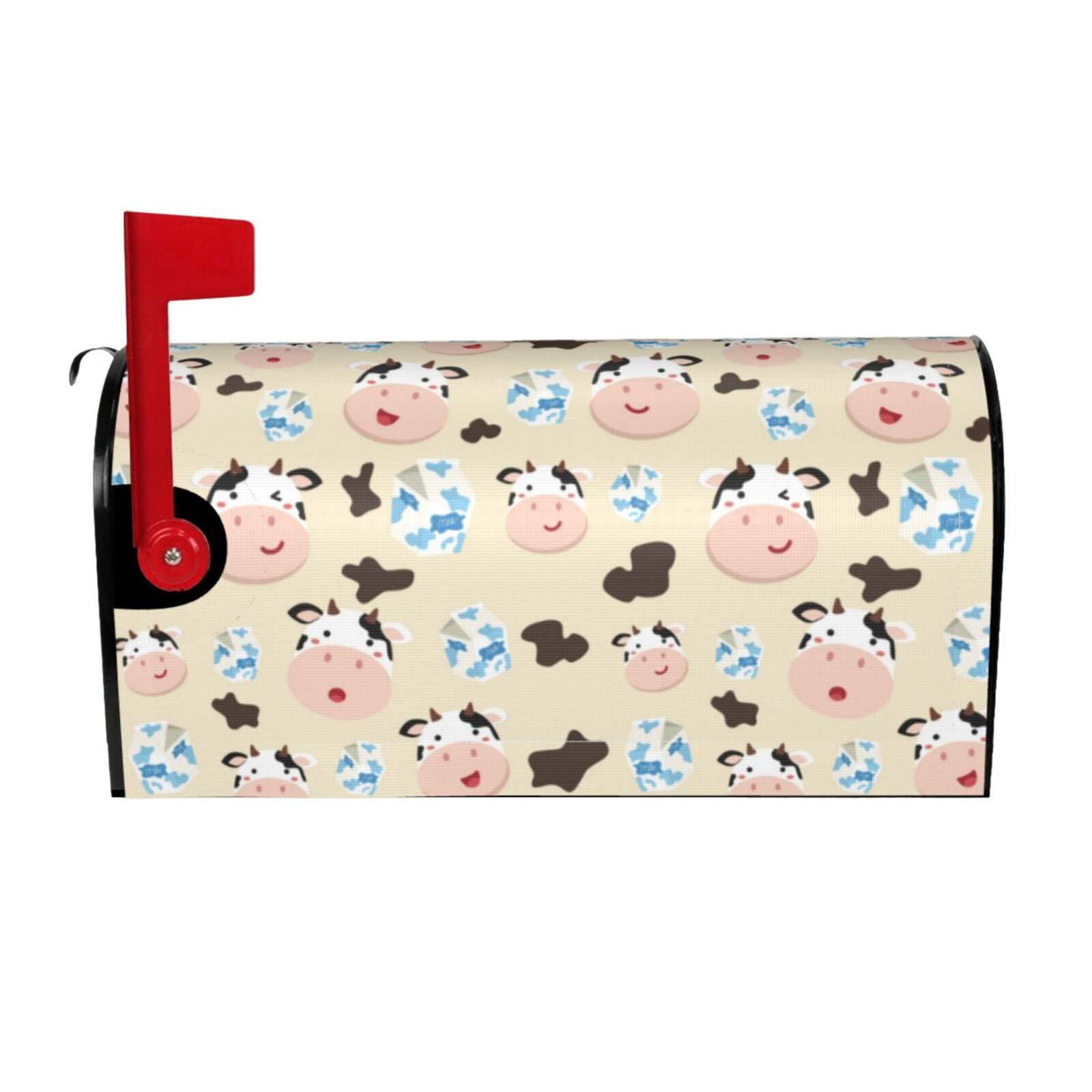 Mailbox Covers Magnetic Standard Size - cute cow_A Waterproof Mailbox ...