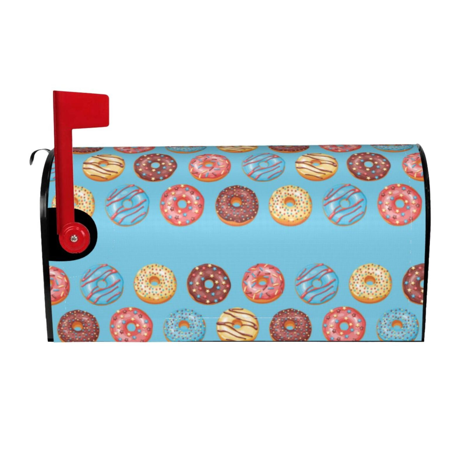 Mailbox Covers Magnetic Standard Size - cute donut Waterproof Mailbox ...